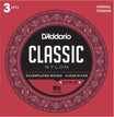 D'Addario EJ27N-3D Classic Nylon Strings Normal Tension 3-Pack ...