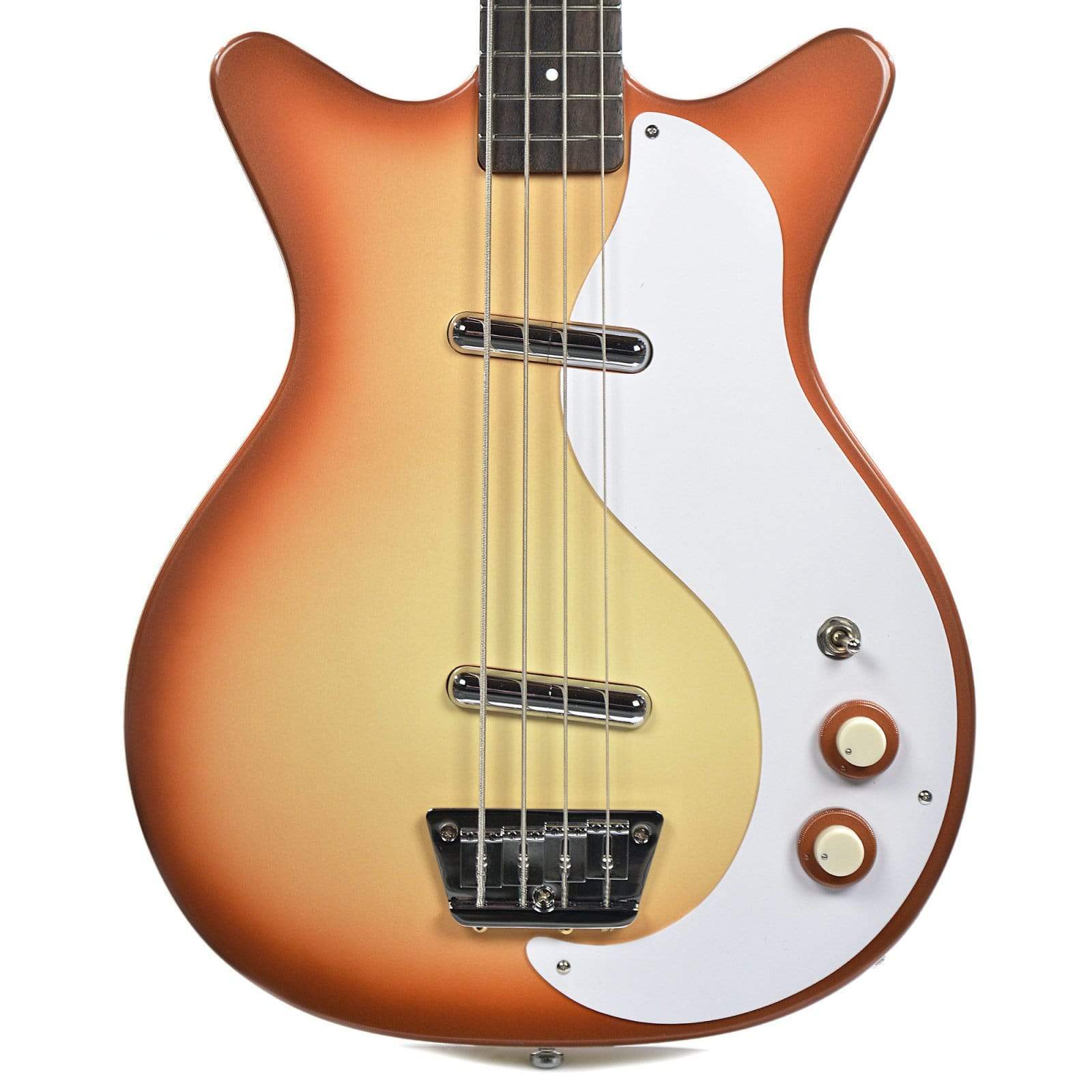 Danelectro 59 DC Long Scale Bass Copperburst Chicago Music Exchange danelectro-59-dc-long-scale-bass-copperburst-chicago-music-exchange