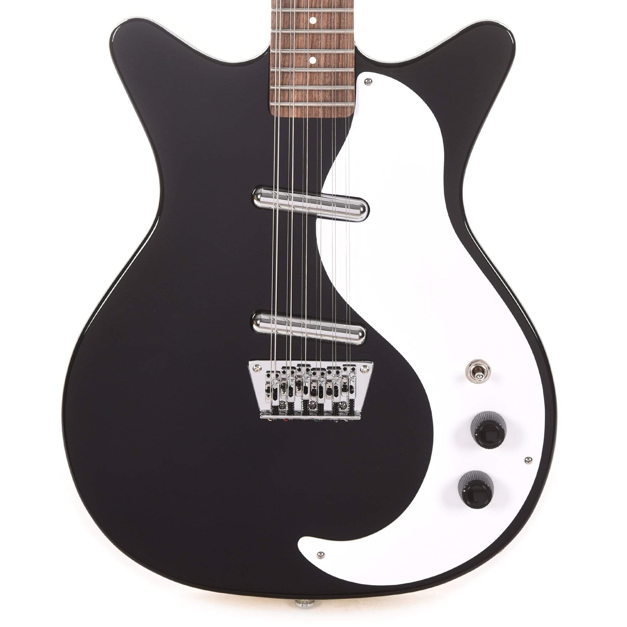 Danelectro 59DC 12-String Gloss Black – Chicago Music Exchange