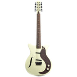 Danelectro Vintage 12 String Vintage White – Chicago Music Exchange