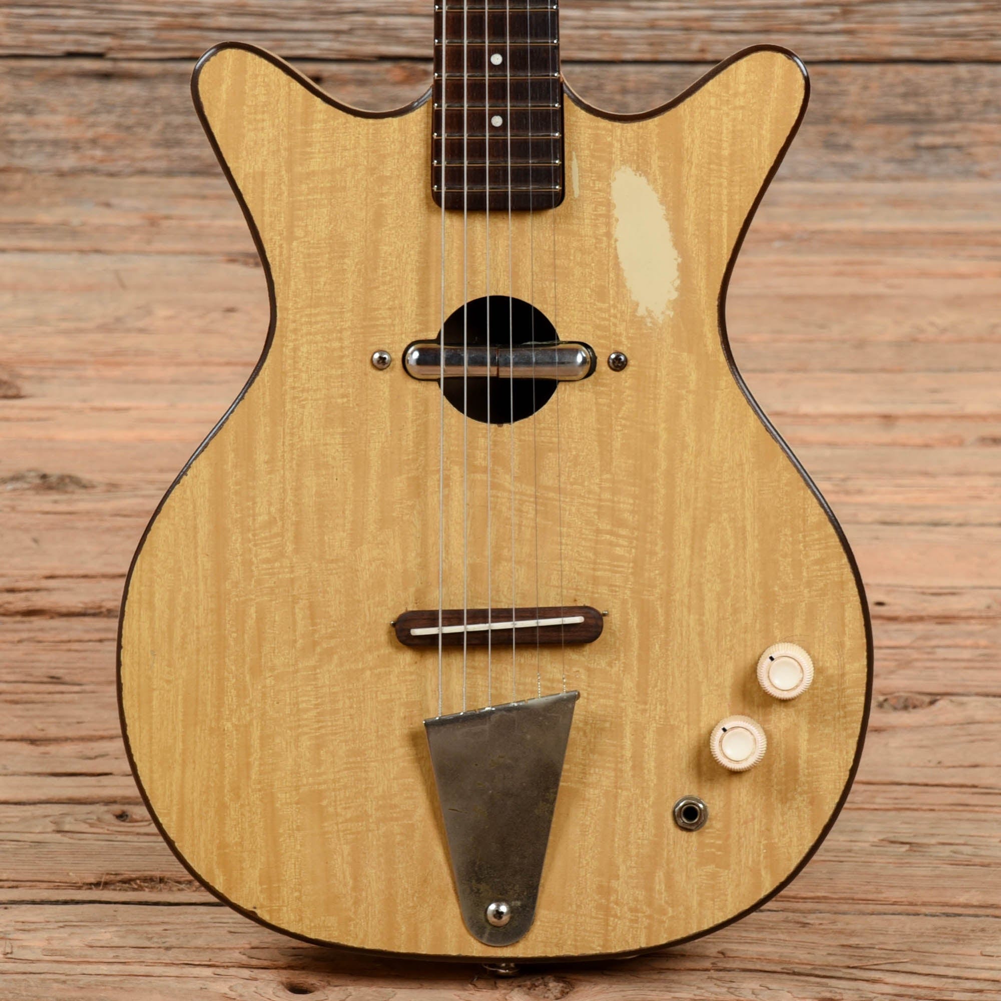 Danelectro Convertible Natural 1960s – Chicago Music Exchange