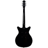 Danelectro '59M NOS Plus Double Cutaway Black LEFTY – Chicago Music Exchange