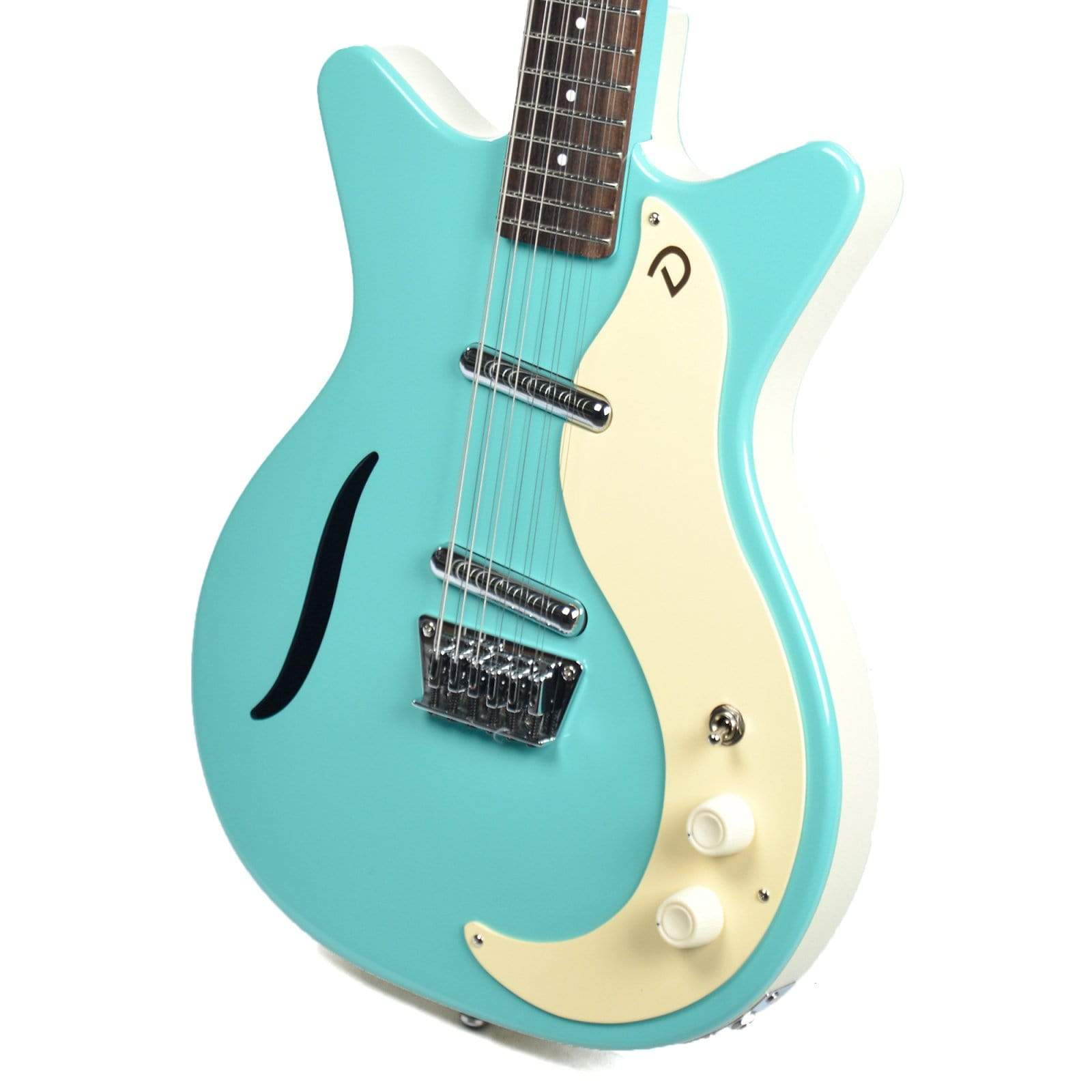 Danelectro Vintage 12 String Aqua – Chicago Music Exchange