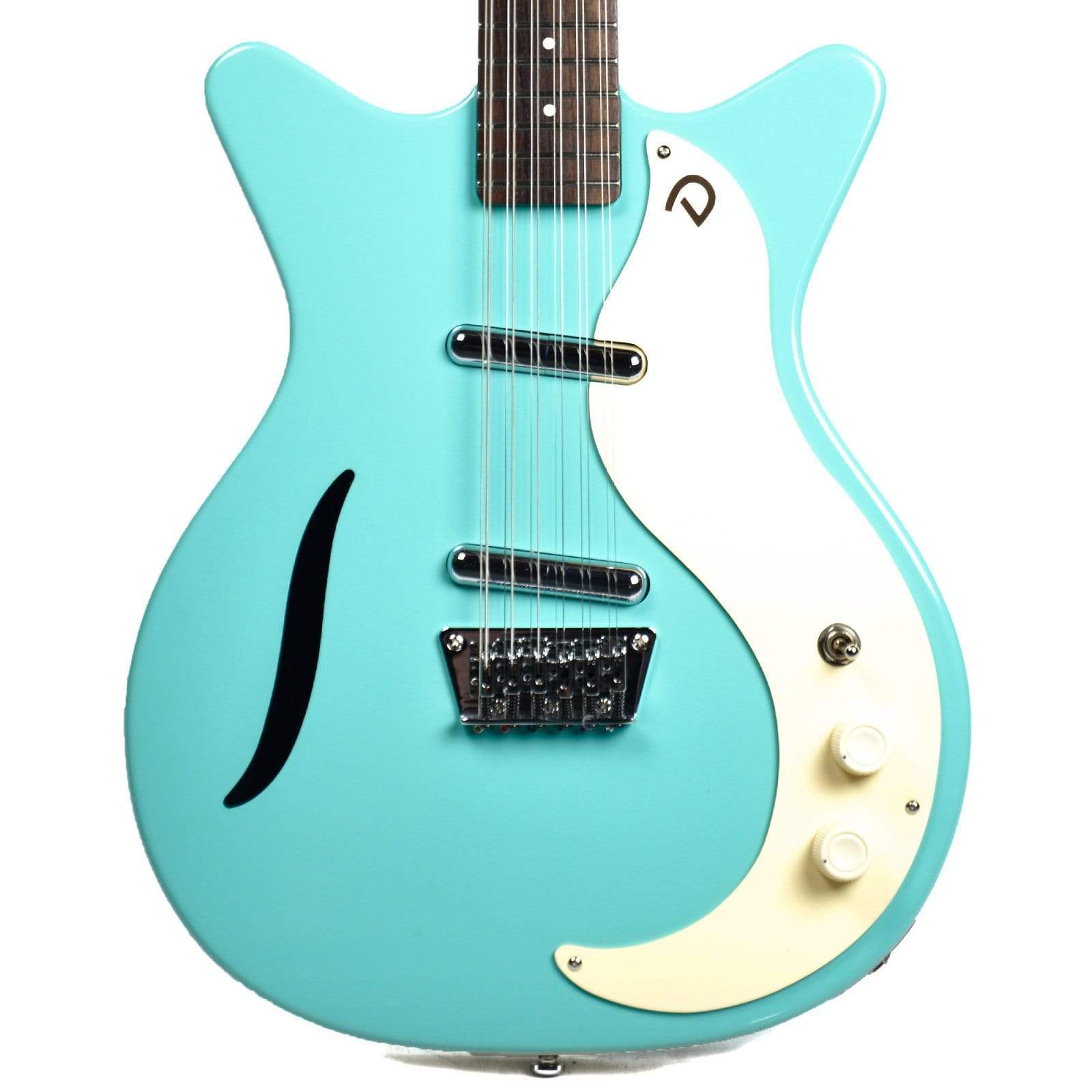 Danelectro Vintage 12 String Aqua – Chicago Music Exchange