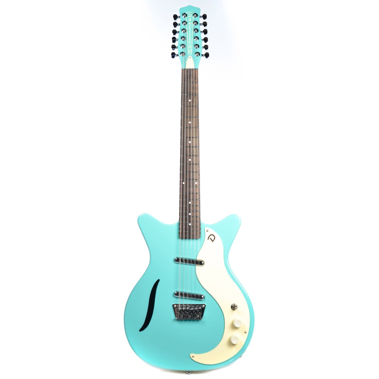 Danelectro Vintage 12 String Aqua – Chicago Music Exchange