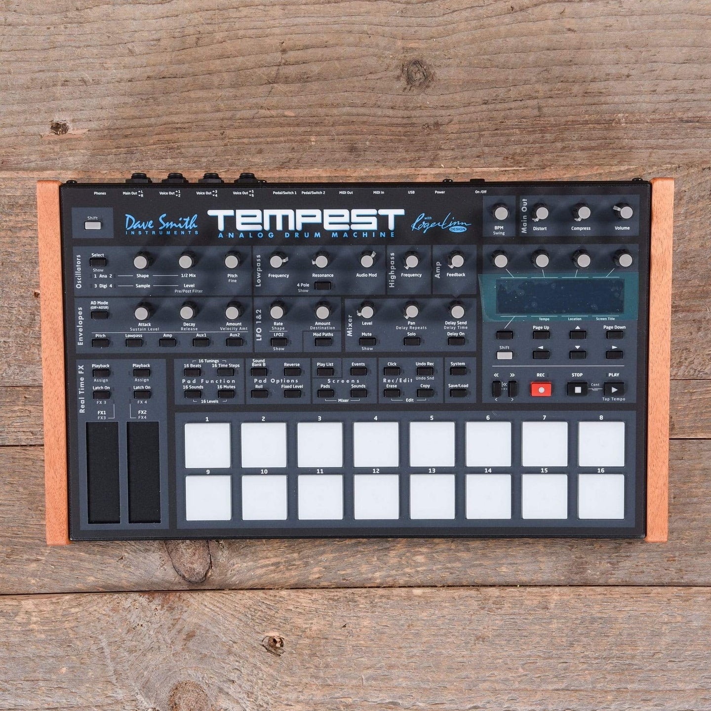 Dave Smith Instruments Tempest Analog Drum Machine – Chicago Music Exchange