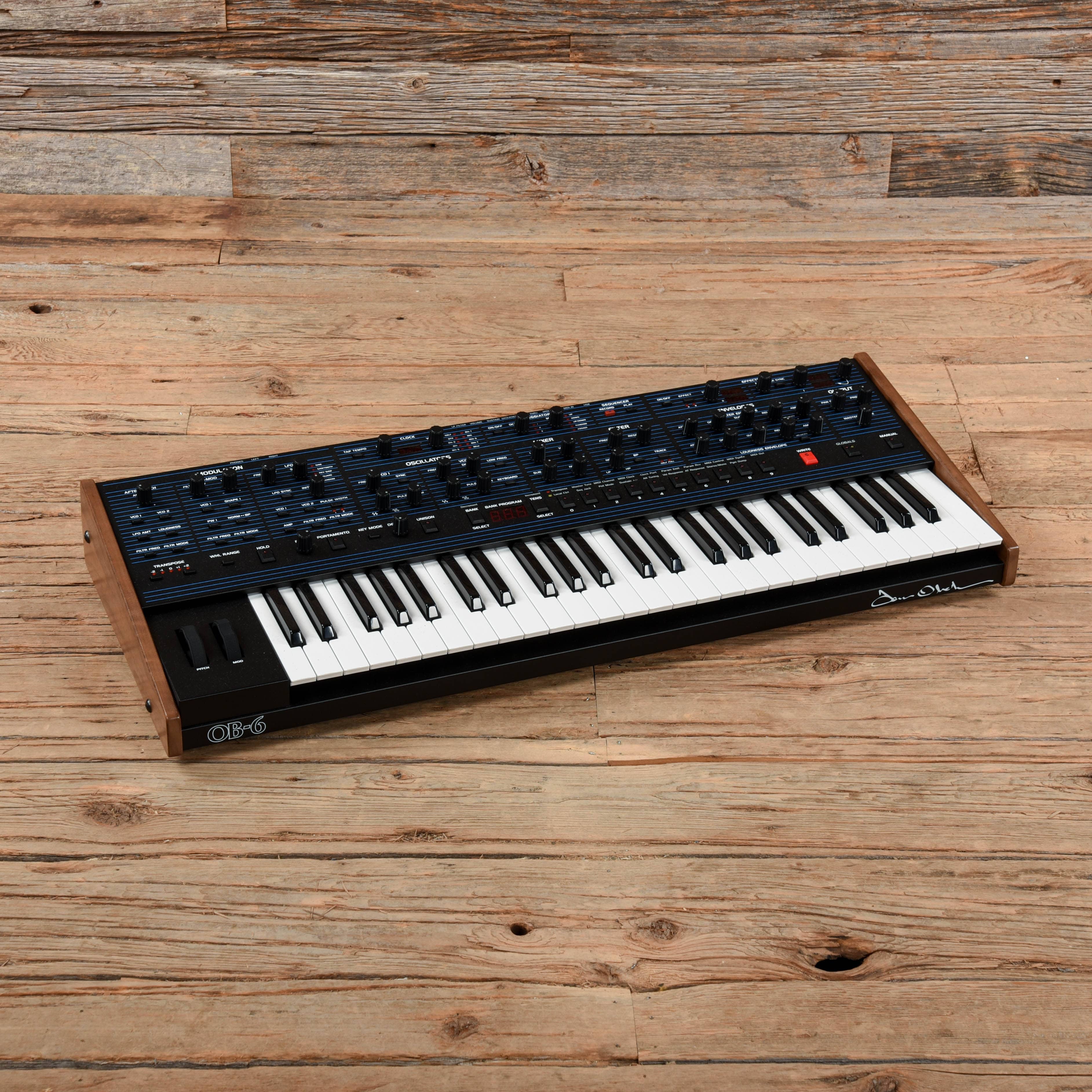 Dave Smith Instruments OB-6 6-Voice Polyphonic Analog Synthesizer ...