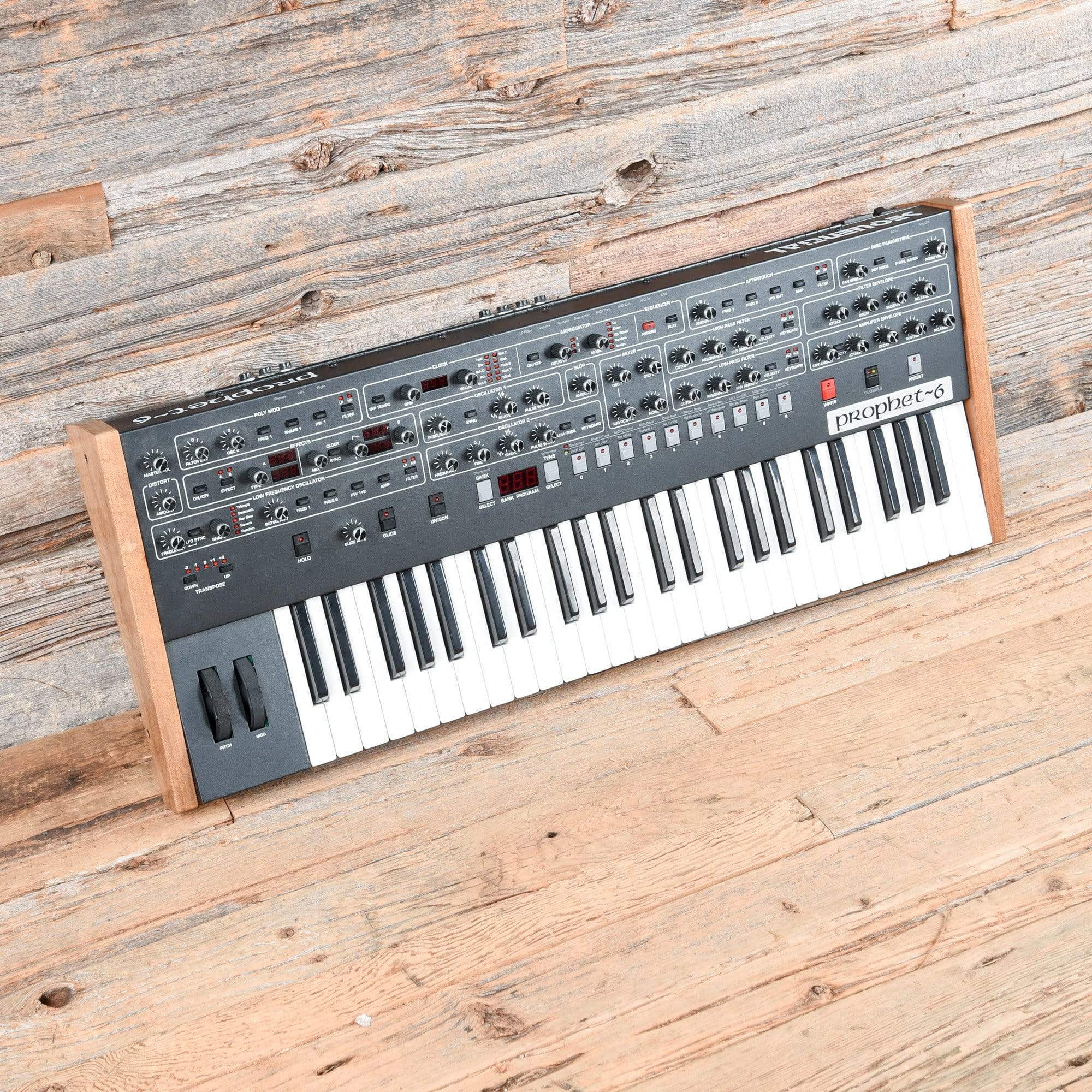 Dave Smith Instruments Prophet 6 Polyphonic Analog Synthesizer ...