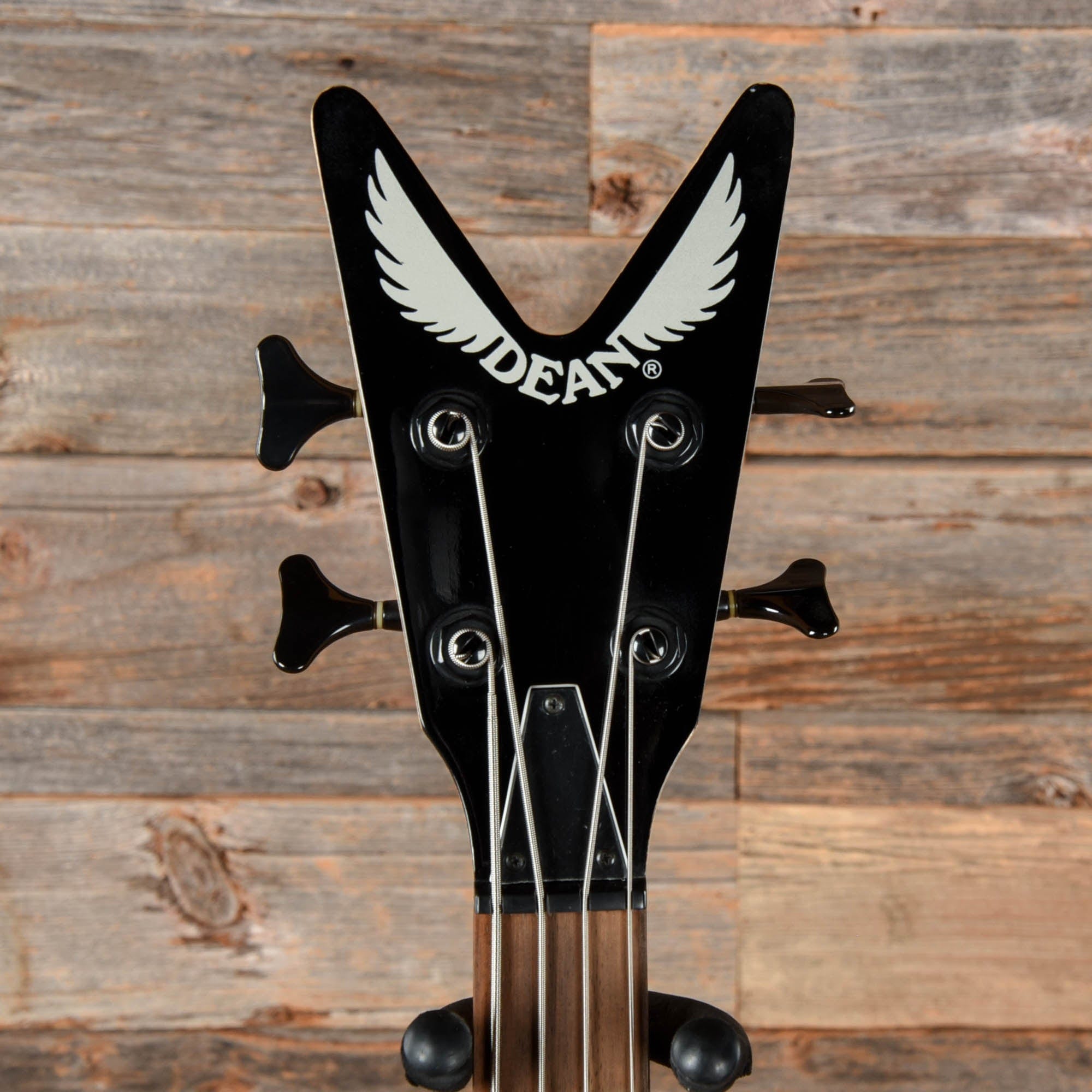 Dean Guitars Metalman ML Bass Black – Chicago Music Exchange