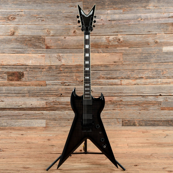 Dean Guitars Custom Run Splittail Trans Black – Chicago Music Exchange
