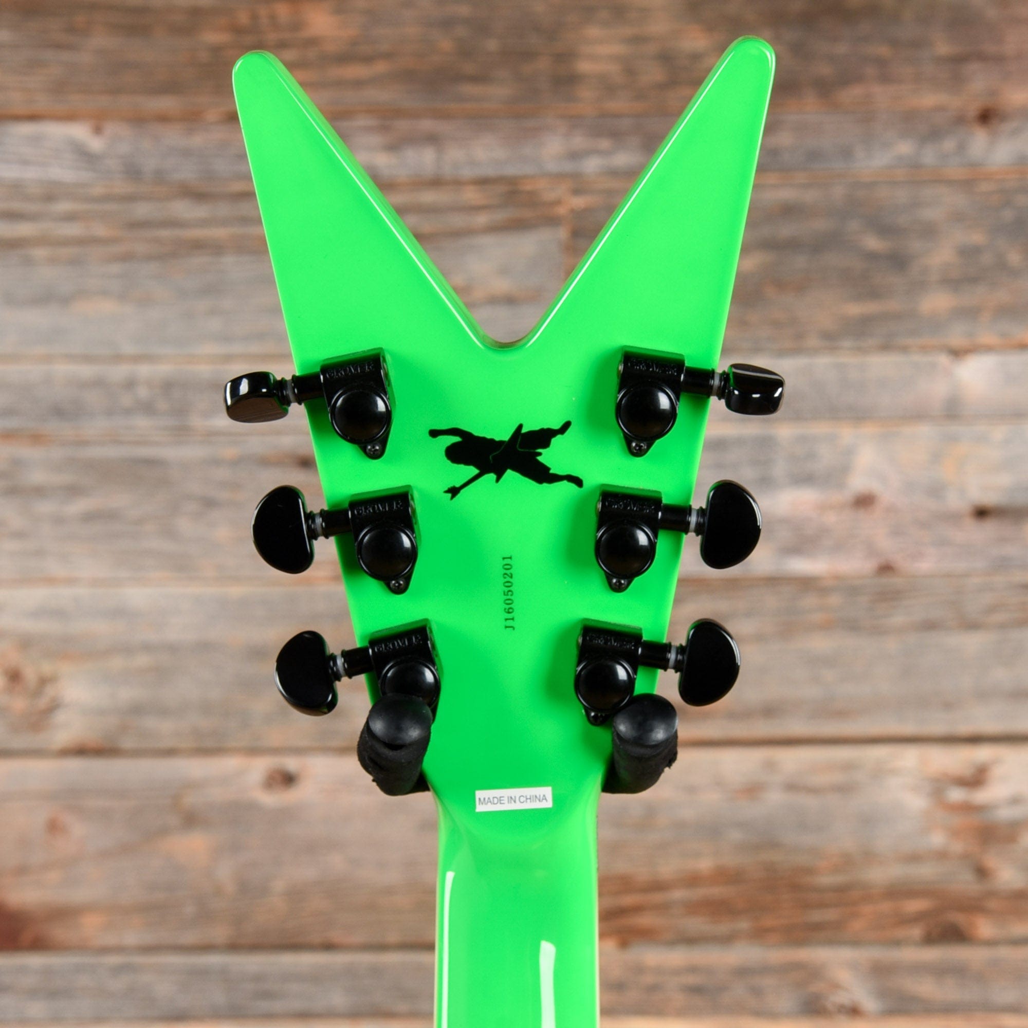 Dean Guitars Dimebag Showdown ML Green 2016 LEFTY – Chicago Music Exchange