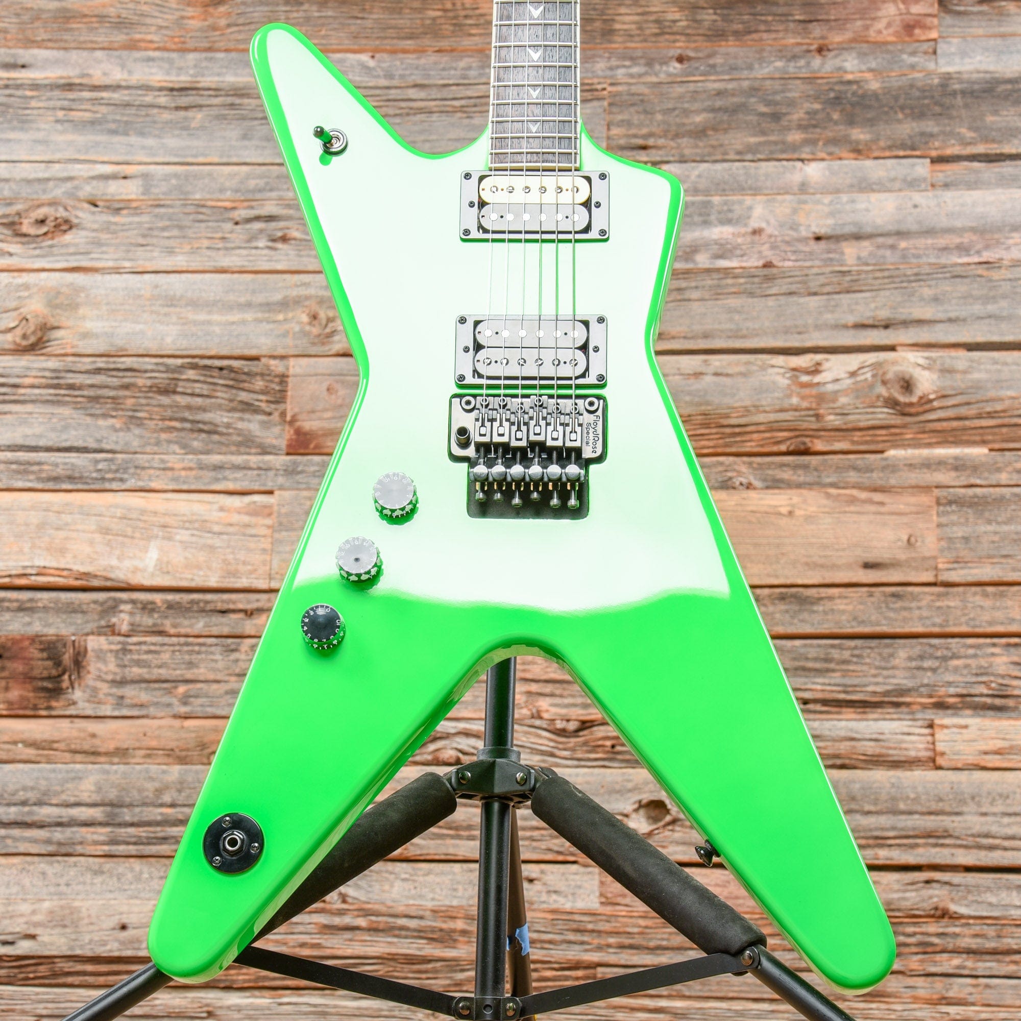Dean Guitars Dimebag Showdown ML Green 2016 LEFTY – Chicago Music Exchange