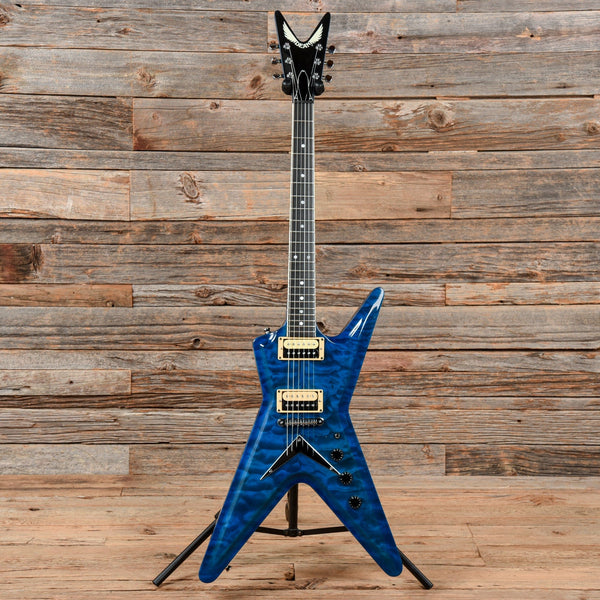 Dean Guitars USA Custom Shop ML Transparent Blue 1992 – Chicago Music ...
