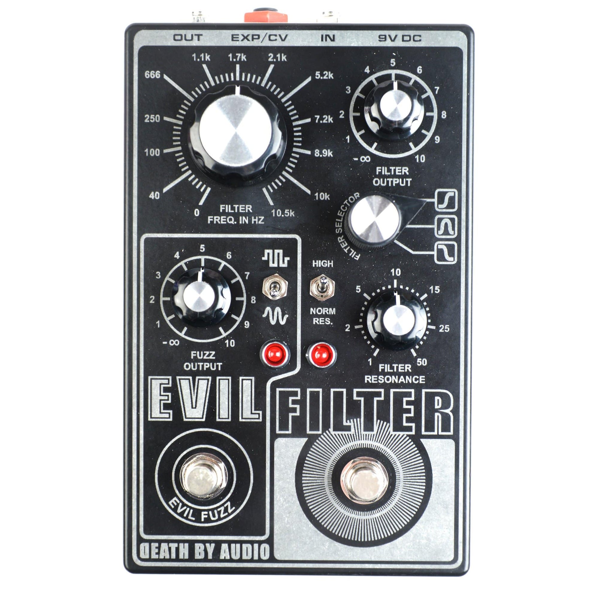 Death By Audio Evil Filter Octave Fuzz – Chicago Music Exchange