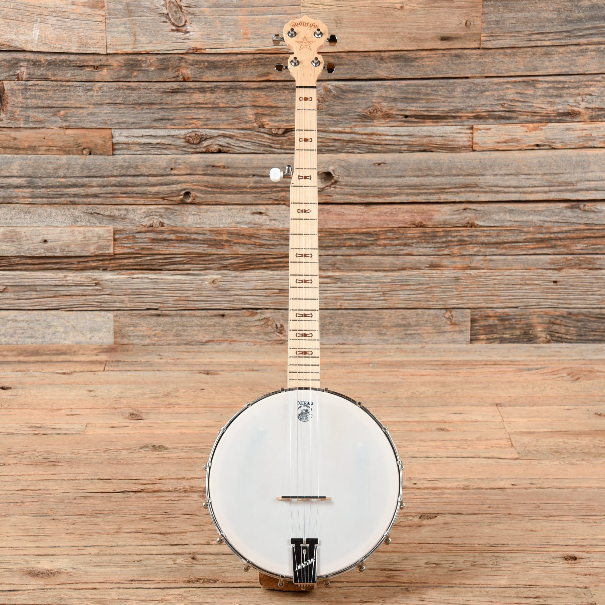 Deering Goodtime 5-String Natural – Chicago Music Exchange