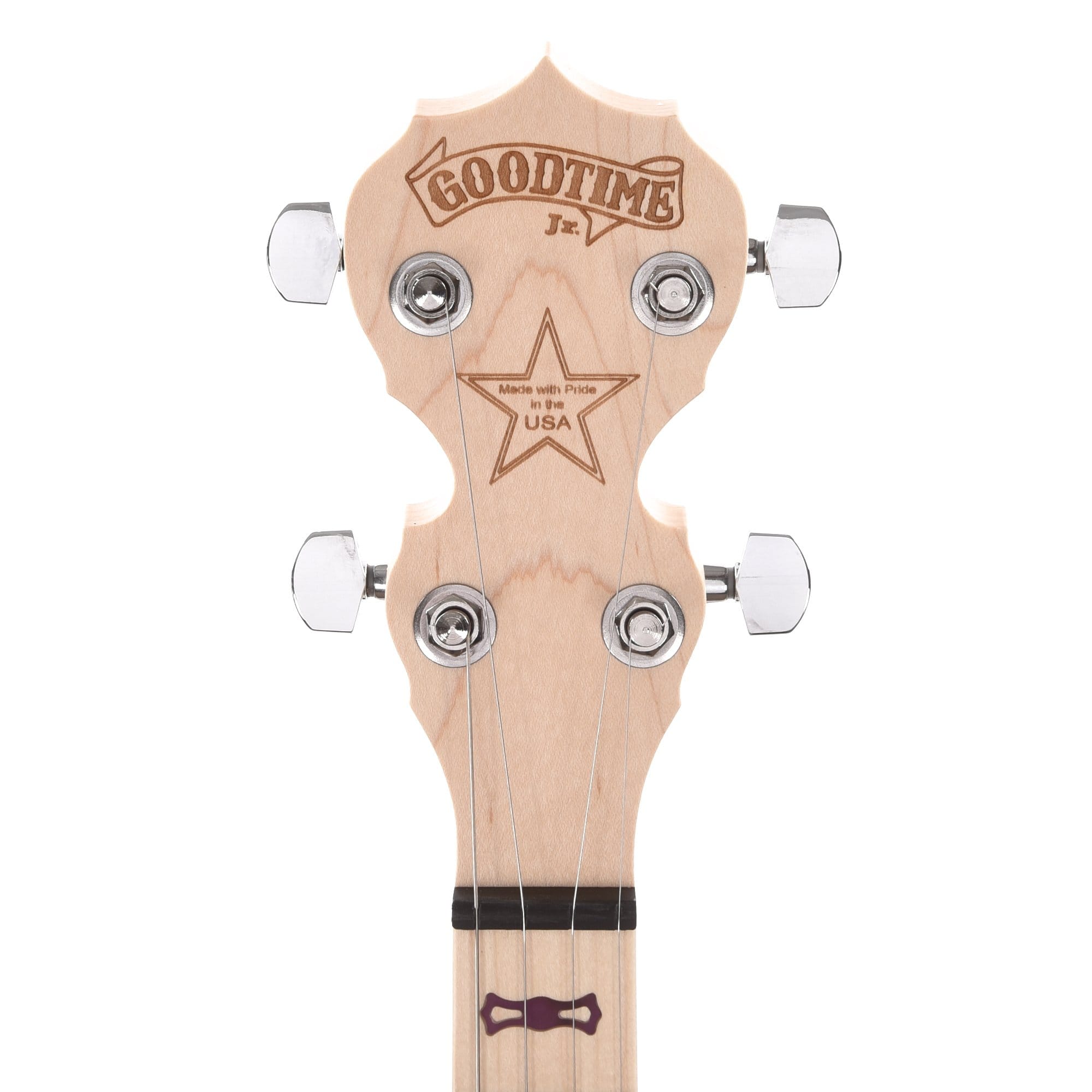 Deering Goodtime Jr. 5-String Openback Banjo Sinbad Purple – Chicago ...