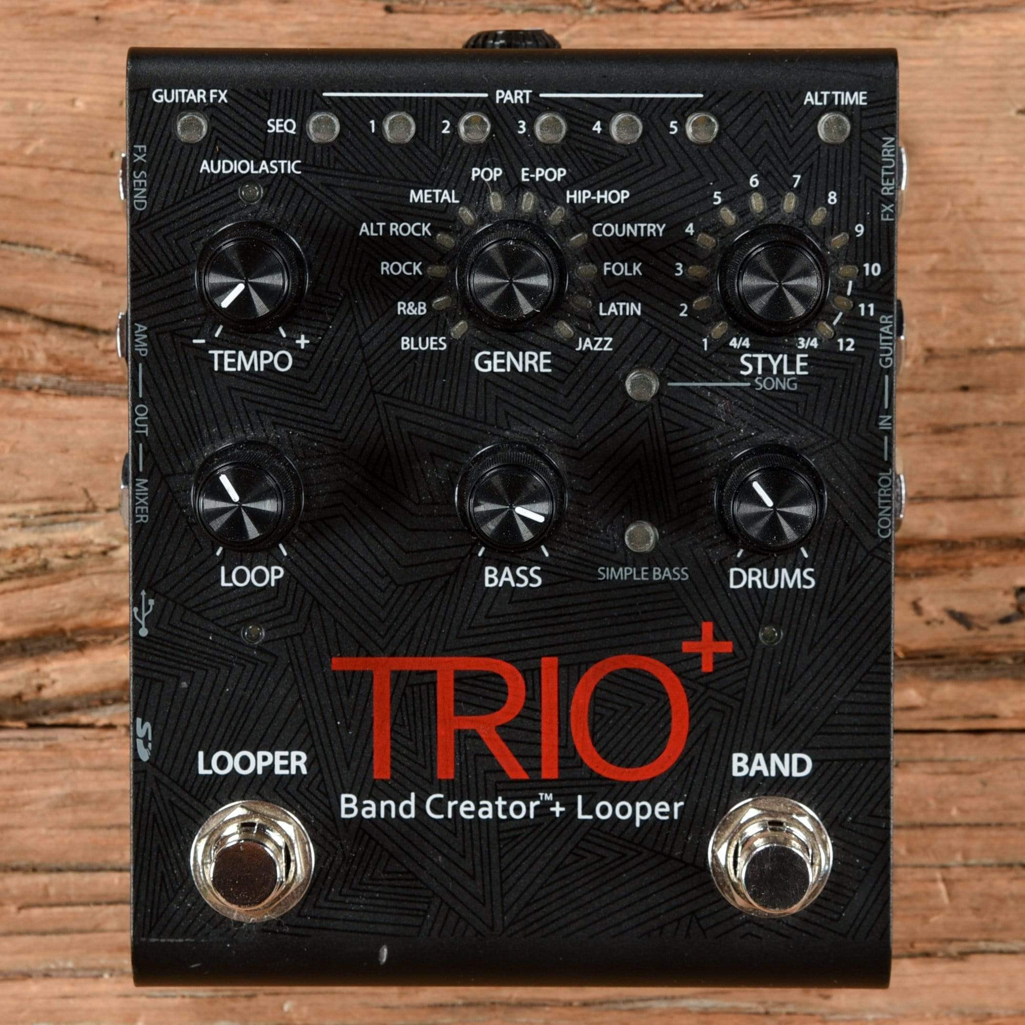 Digitech TRIO Plus Band Creator + Looper – Chicago Music Exchange