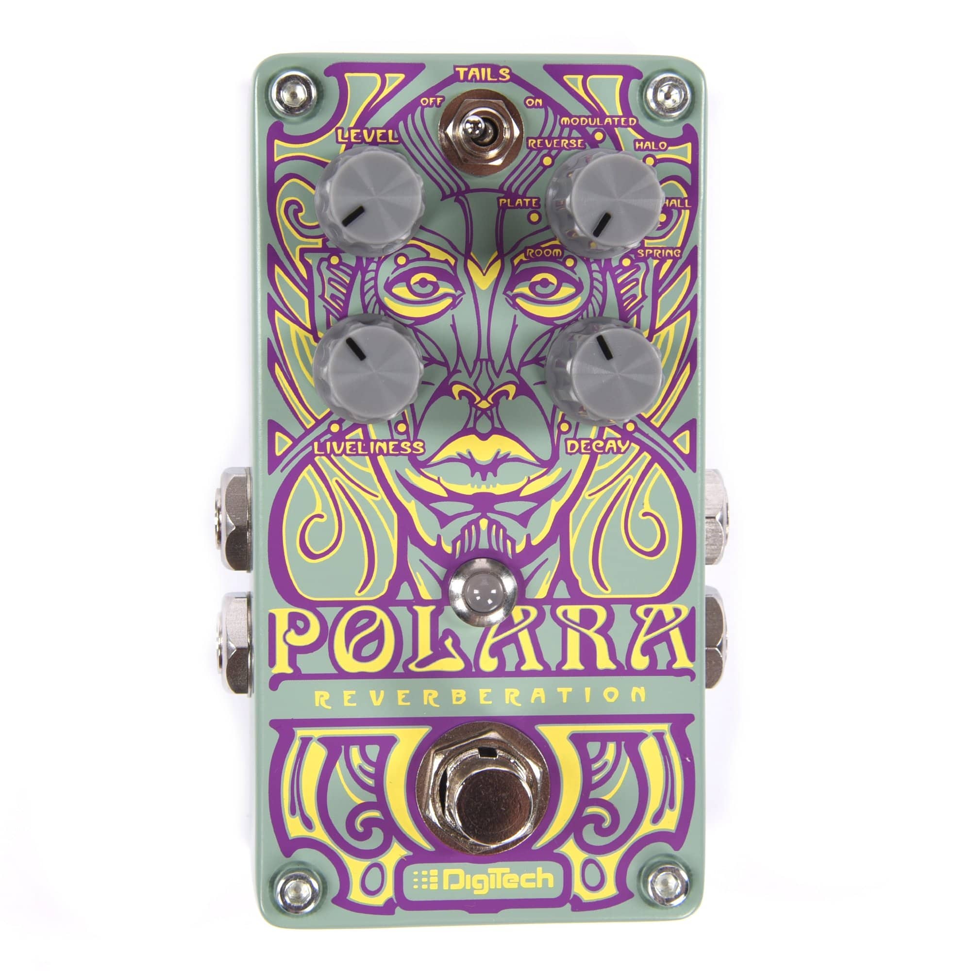 Digitech Polara Stereo Reverb Pedal – Chicago Music Exchange