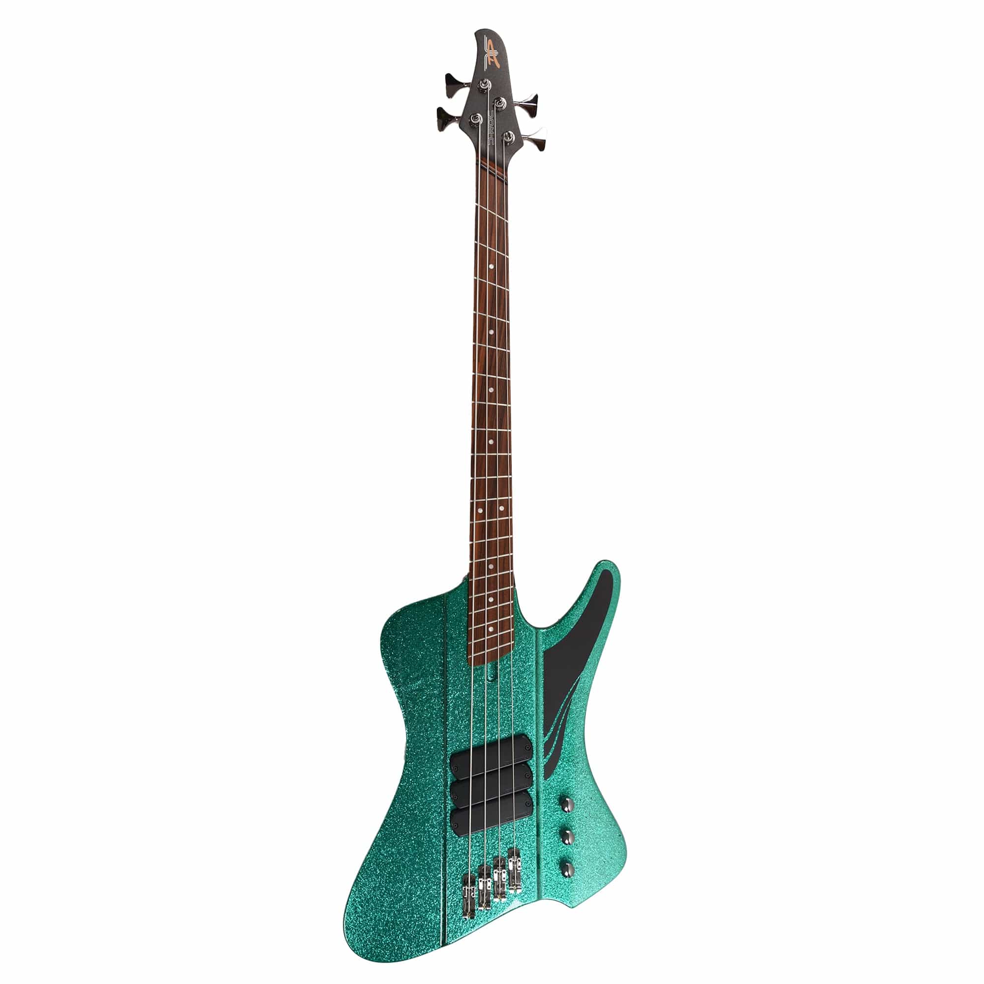 Dingwall D-Roc Standard Gloss Metalflake Aquamarine – Chicago Music ...