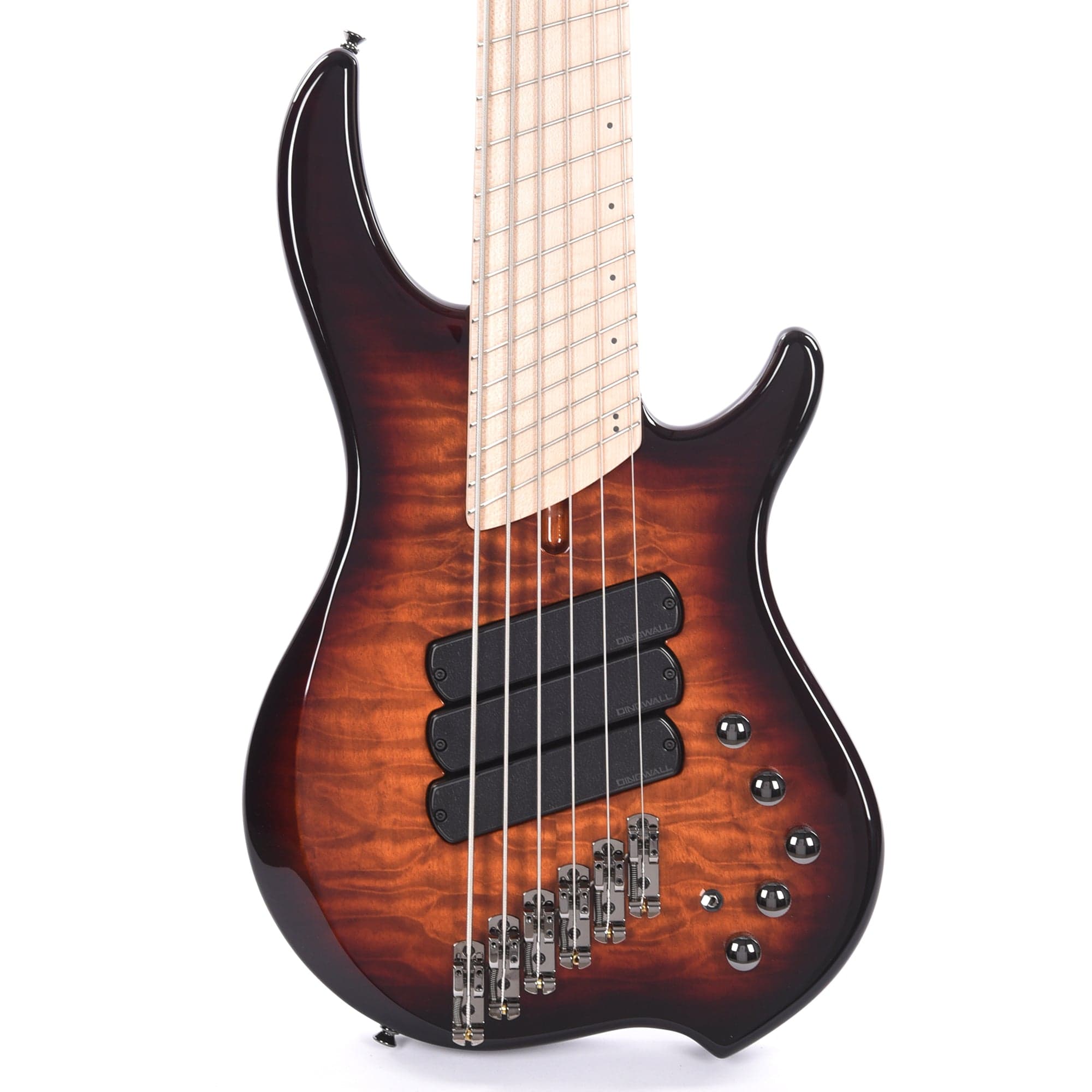Dingwall Combustion 6-String Swamp Ash/Quilted Maple Vintage Burst ...