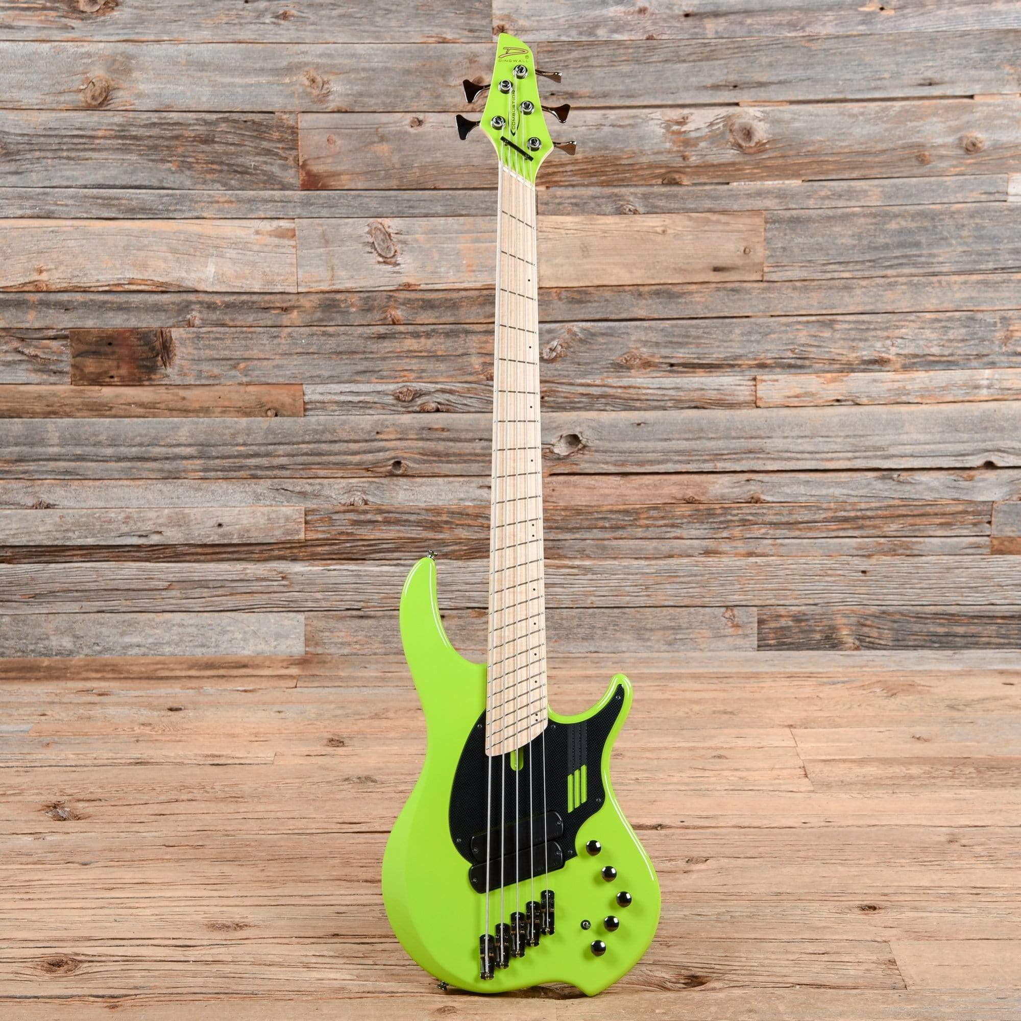 Dingwall Combustion NG2 5-String Ferrari Green – Chicago Music Exchange