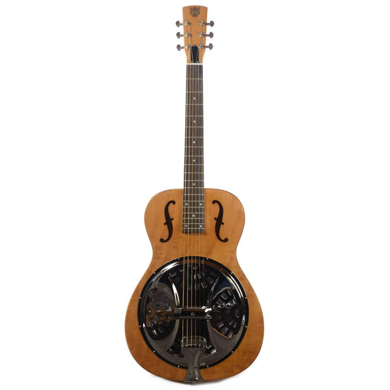 Dobro Hound Dog Round Neck Resonator Vintage Brown – Chicago Music Exchange
