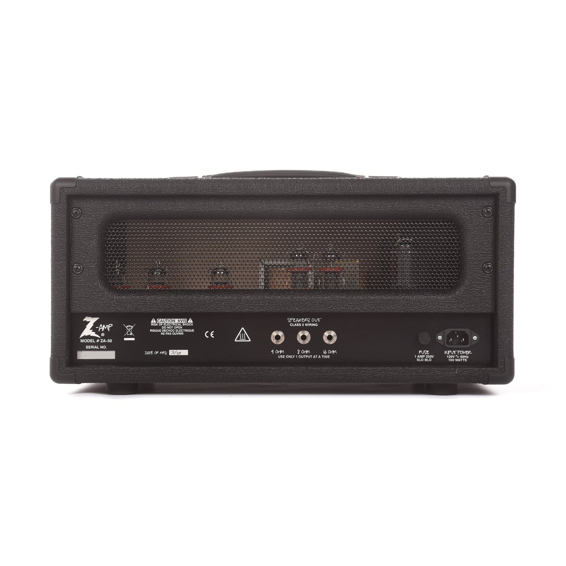 Dr. Z Z Wreck Jr. Head Black 15W – Chicago Music Exchange