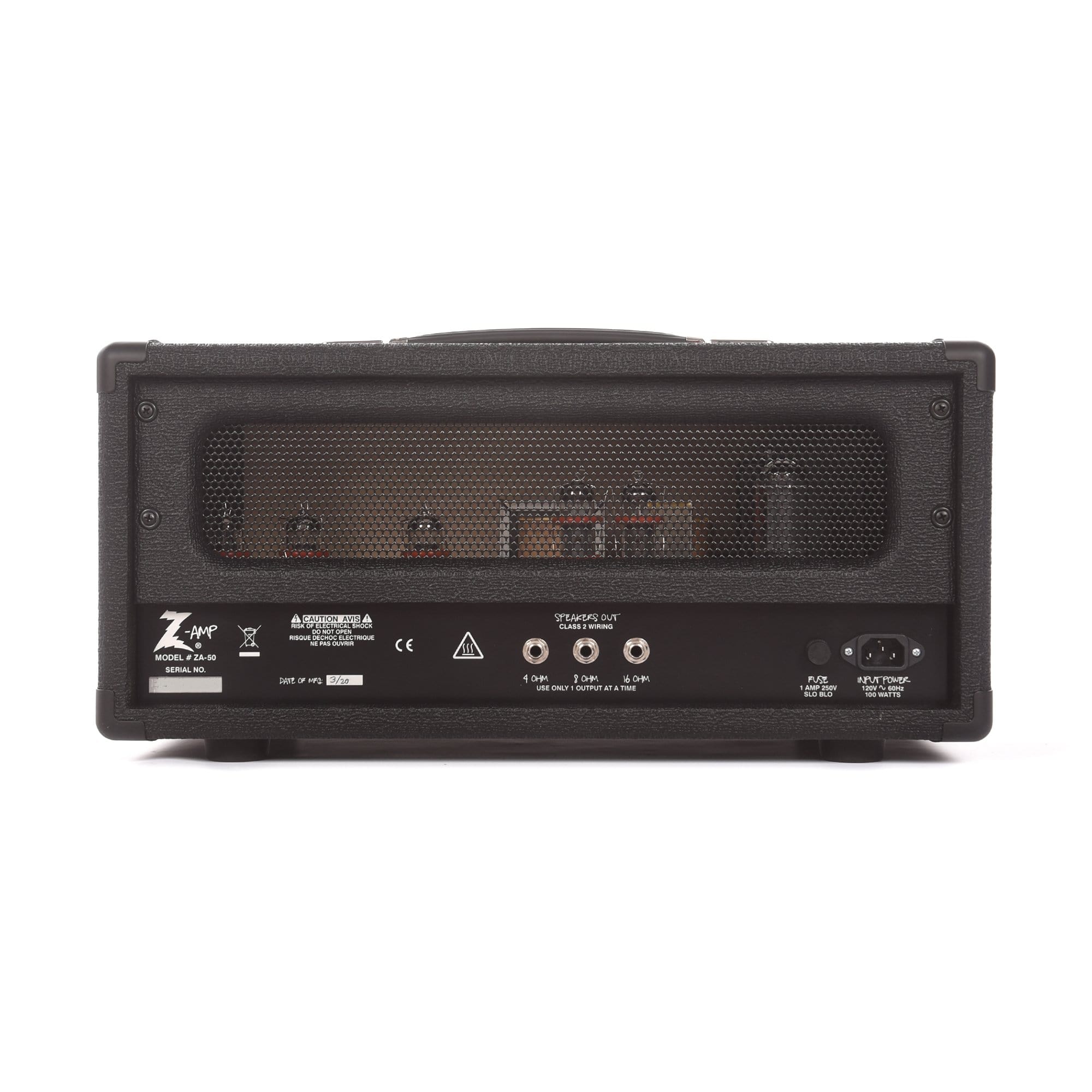 Dr. Z Z Wreck Jr. Head Black 15W – Chicago Music Exchange