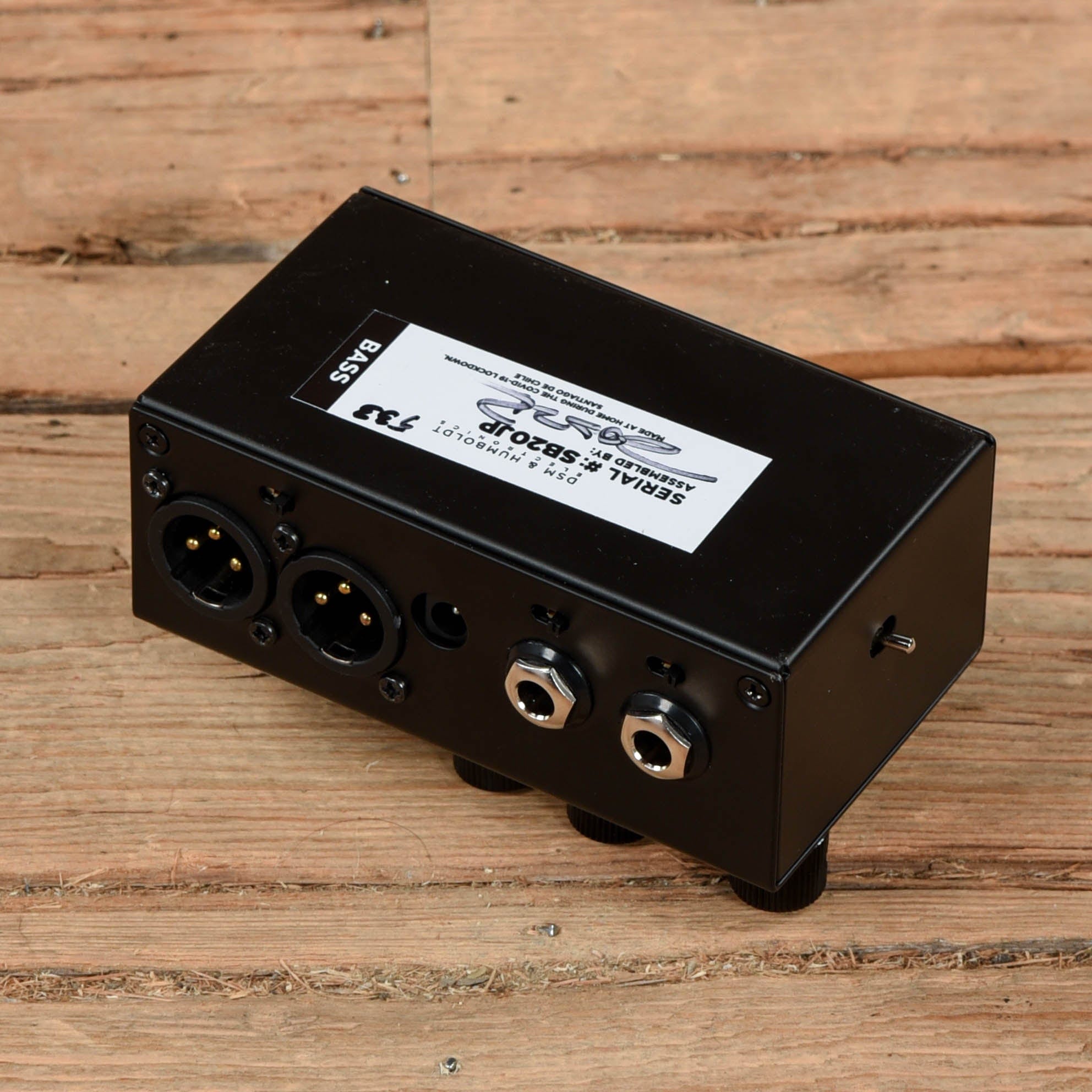 DSM & Humboldt Simplifier Bass Station Preamp / CabSim / DI – Chicago ...