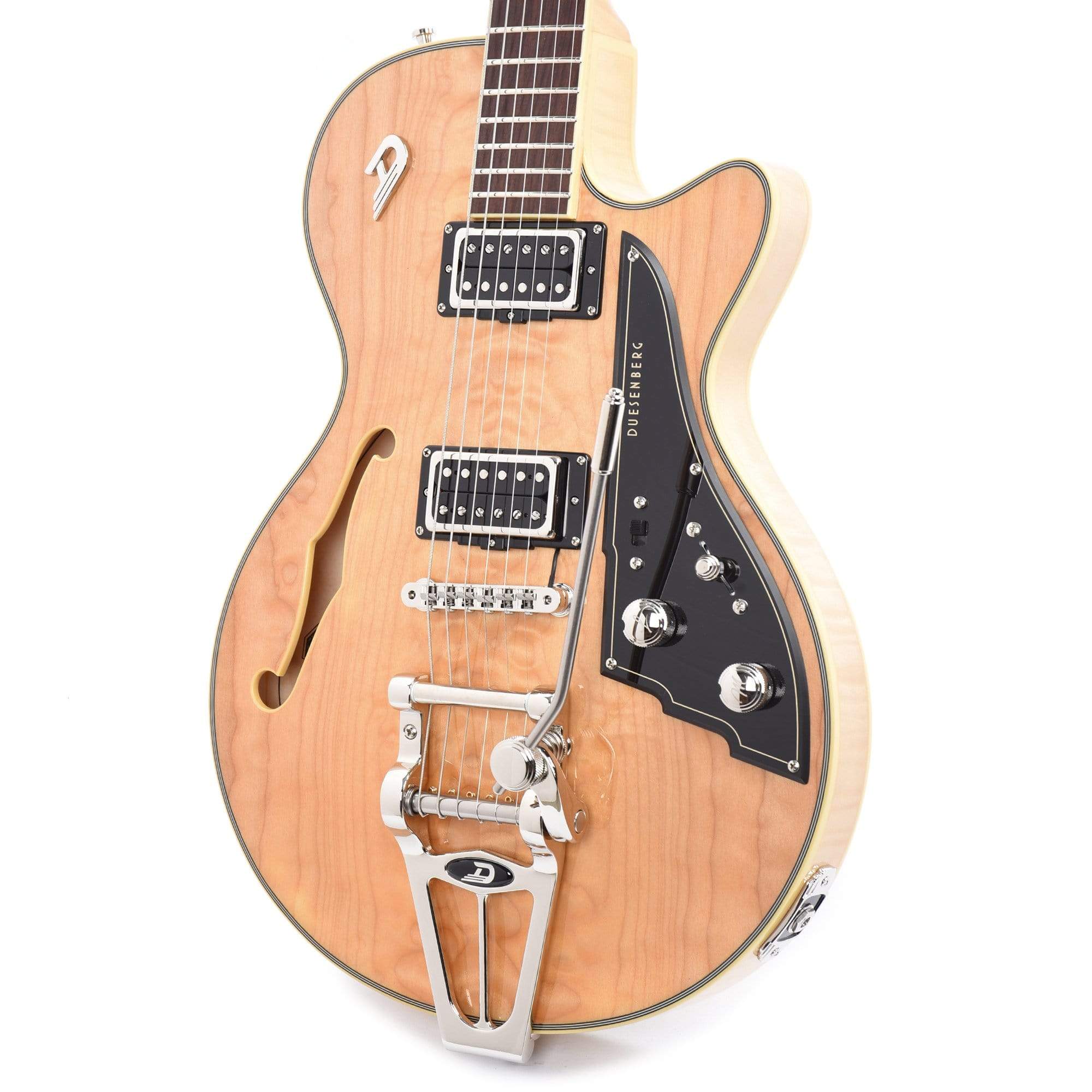 Duesenberg Alliance Tom Bukovac Signature Quilted Maple Natural ...