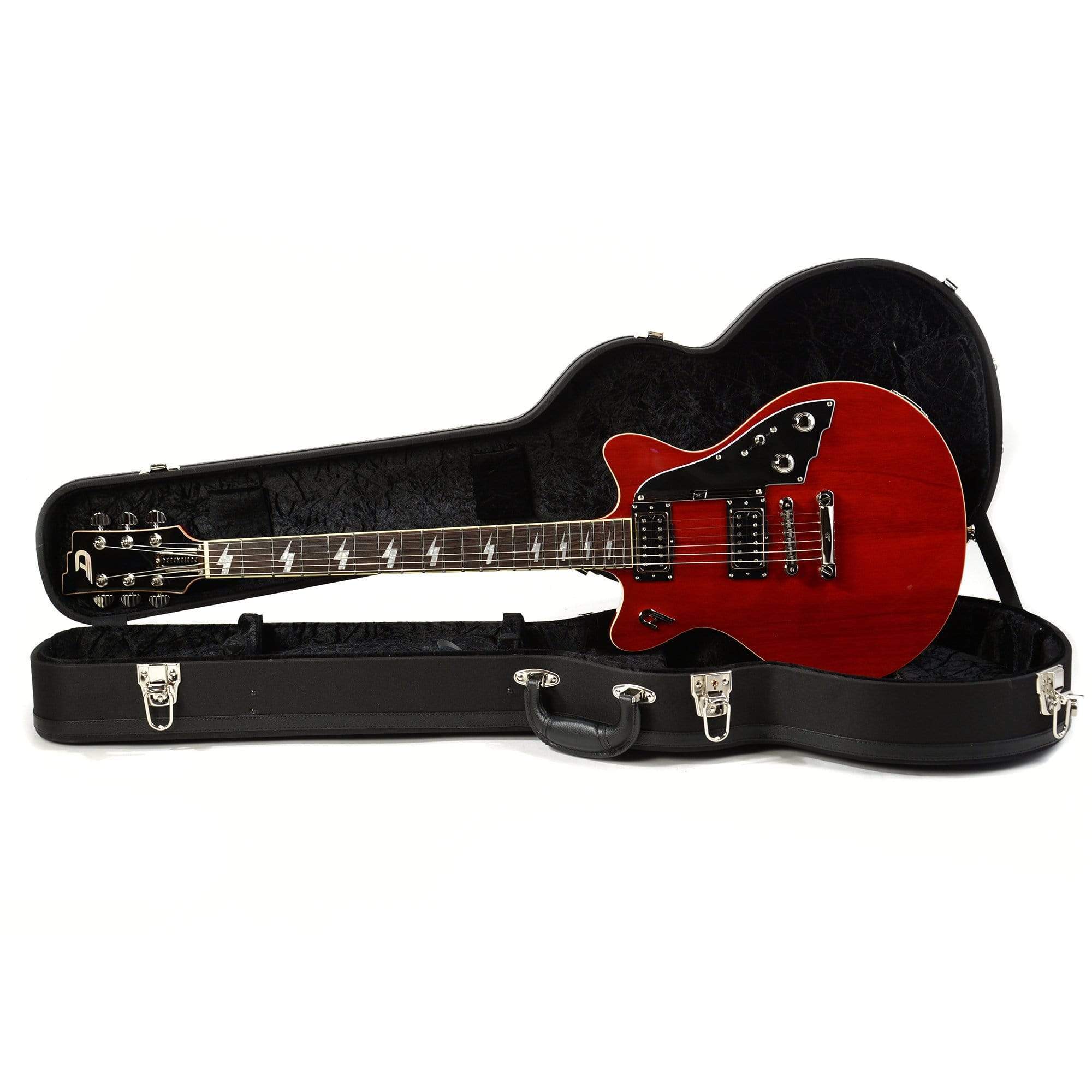Duesenberg Bonneville Single Cutaway Cherry Red – Chicago Music Exchange