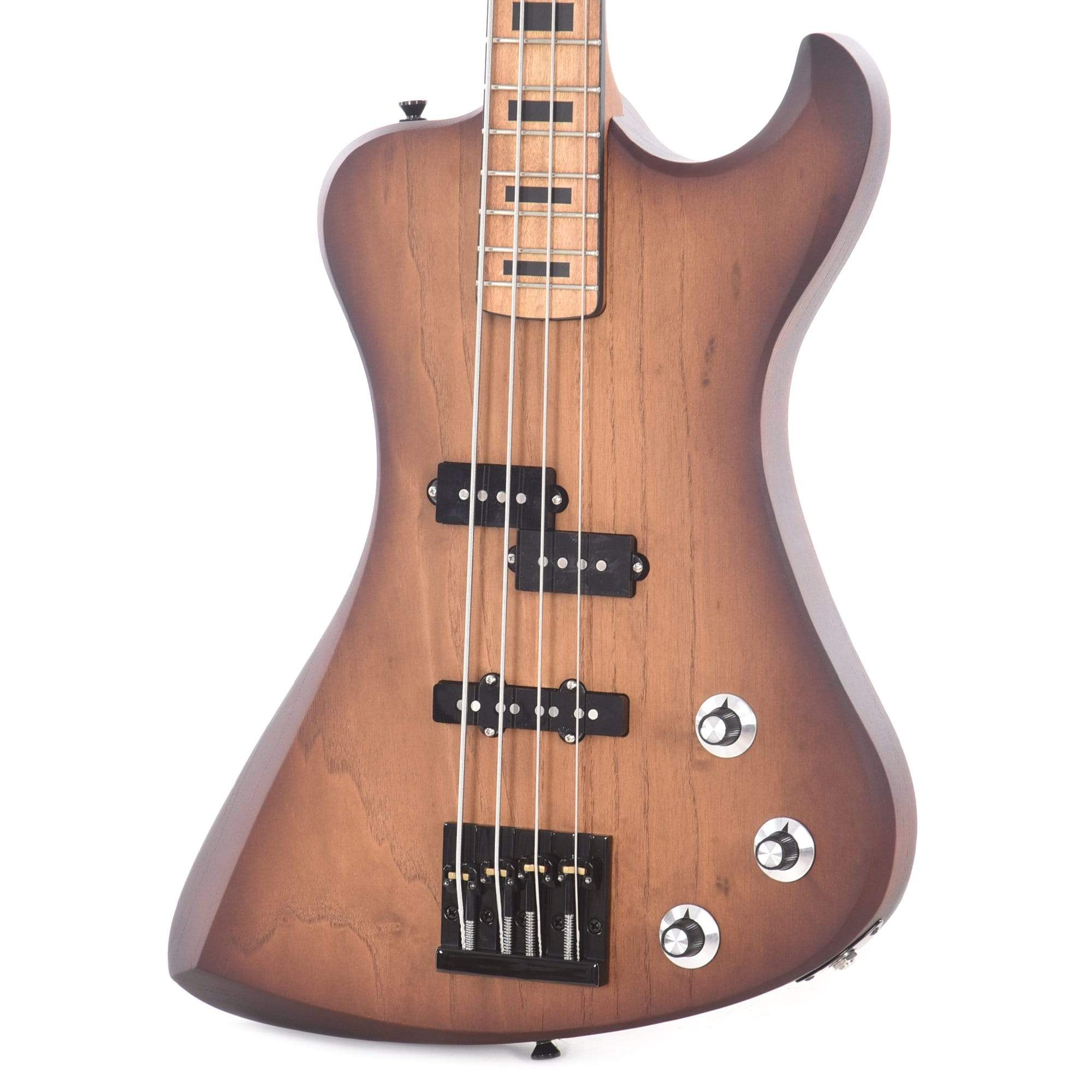 Dunable R2 Bass Swamp Ash Medium Brown Stain w/Matching Neck Stain & P ...