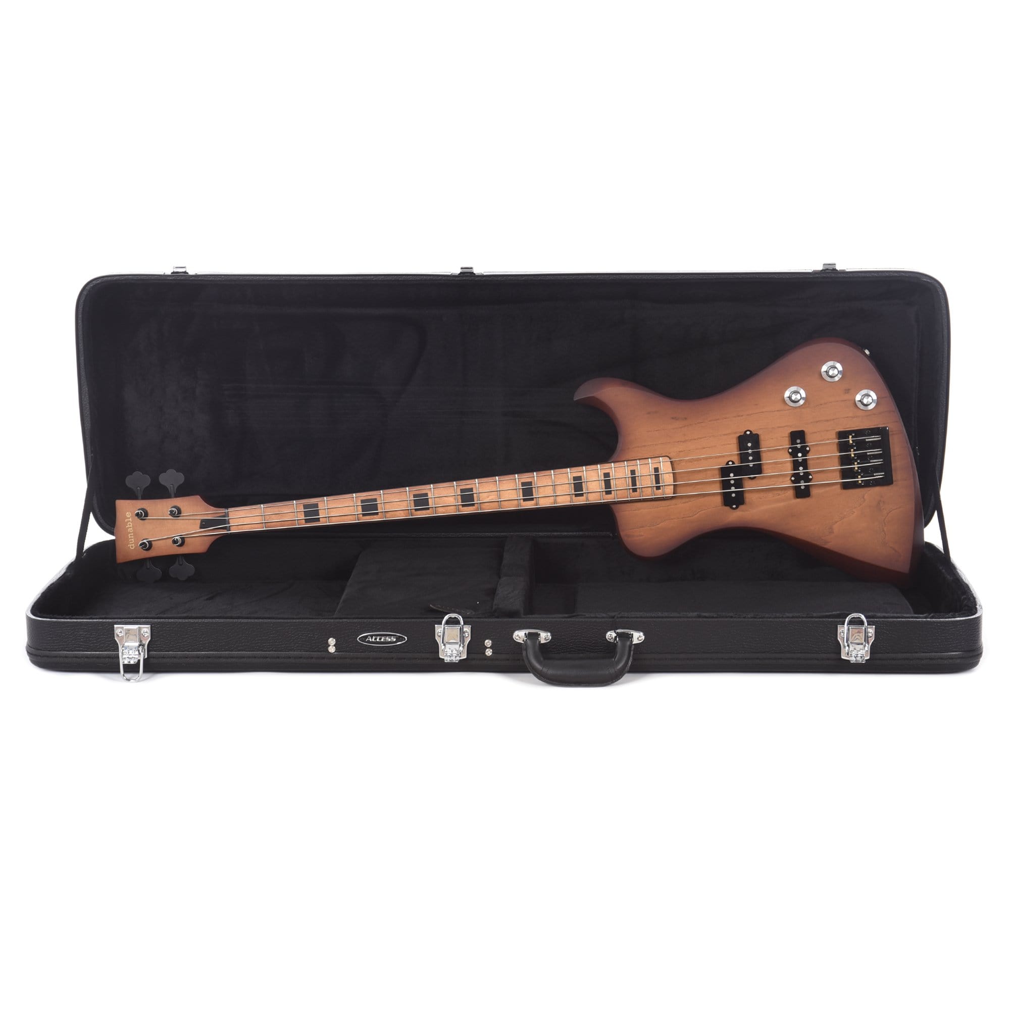 Dunable R2 Bass Swamp Ash Medium Brown Stain w/Matching Neck Stain & P ...