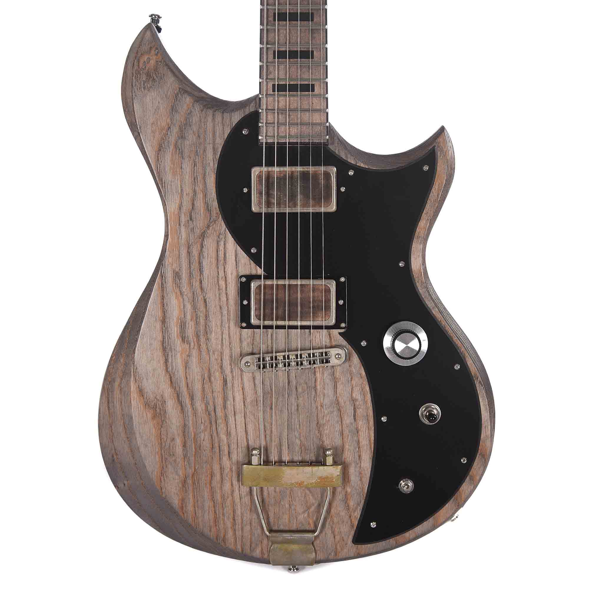Dunable Cyclops Baritone Swamp Ash Charcoal Grey Stain w/Slugwolfs & E ...