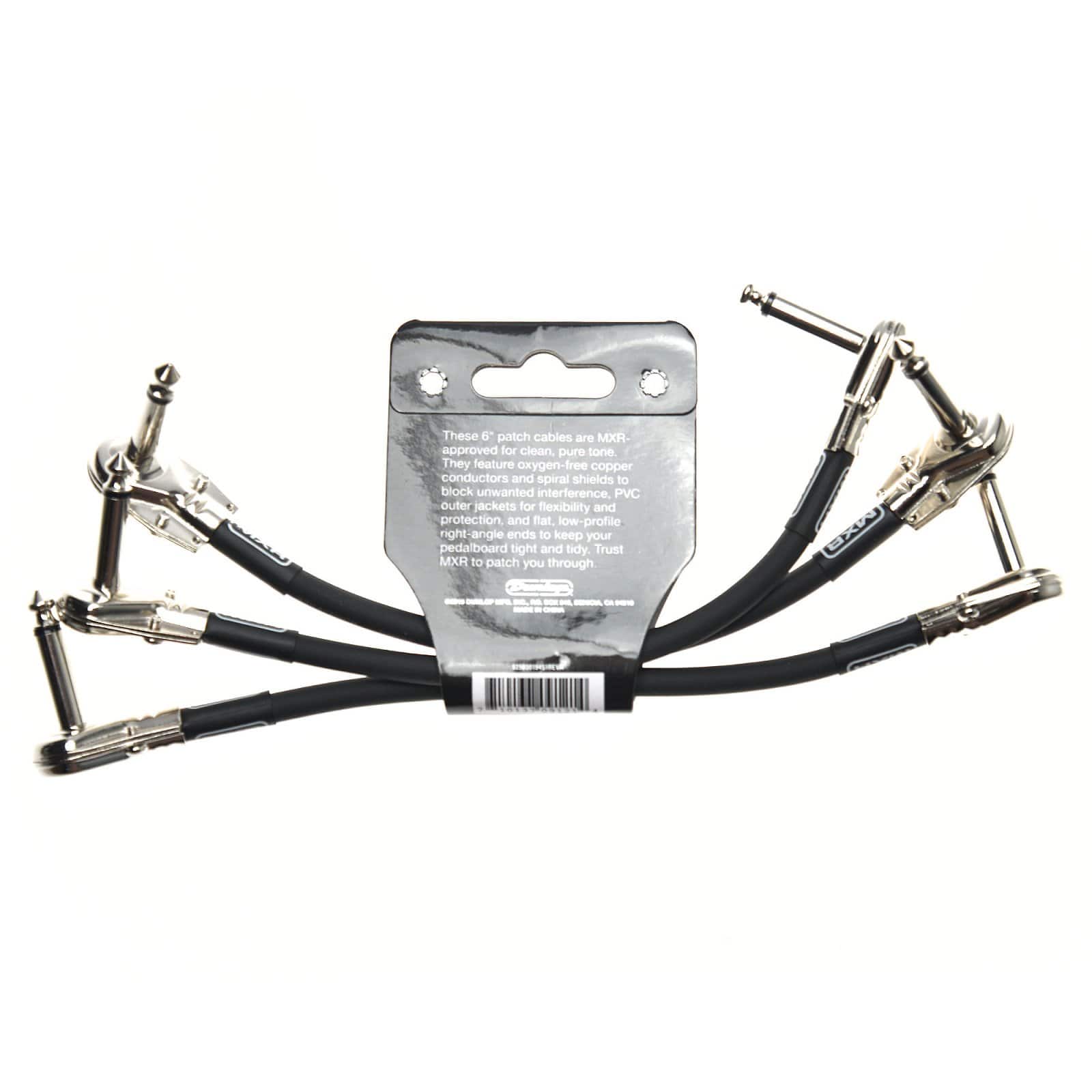 Dunlop Instrument Patch Cable 6 Inch 3-Pack – Chicago Music Exchange
