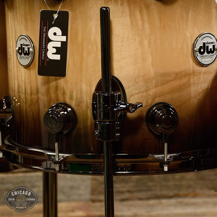 DW Collector's Series 10/12/14/16/22 5pc. Exotic Drum Kit Natural to C ...