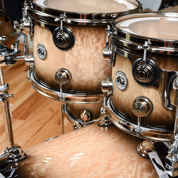 DW Collector's Series 10/12/16/22 4pc. Exotic Drum Kit Candy Black Bur ...