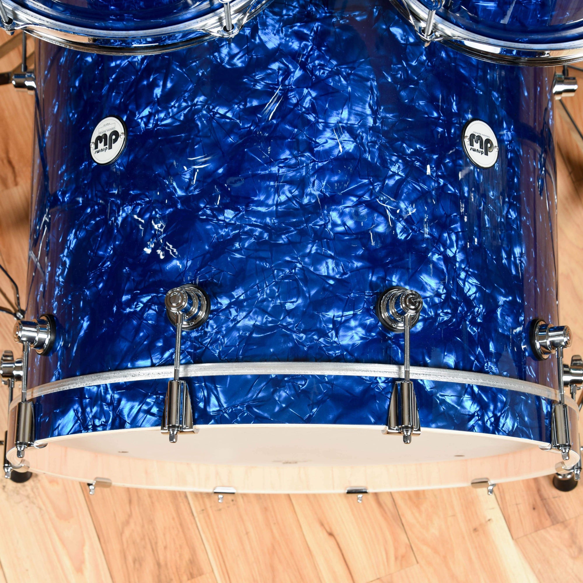 DW Design Series 10/12/16/22/5.5x14 5pc. Drum Kit Deep Blue Marine ...