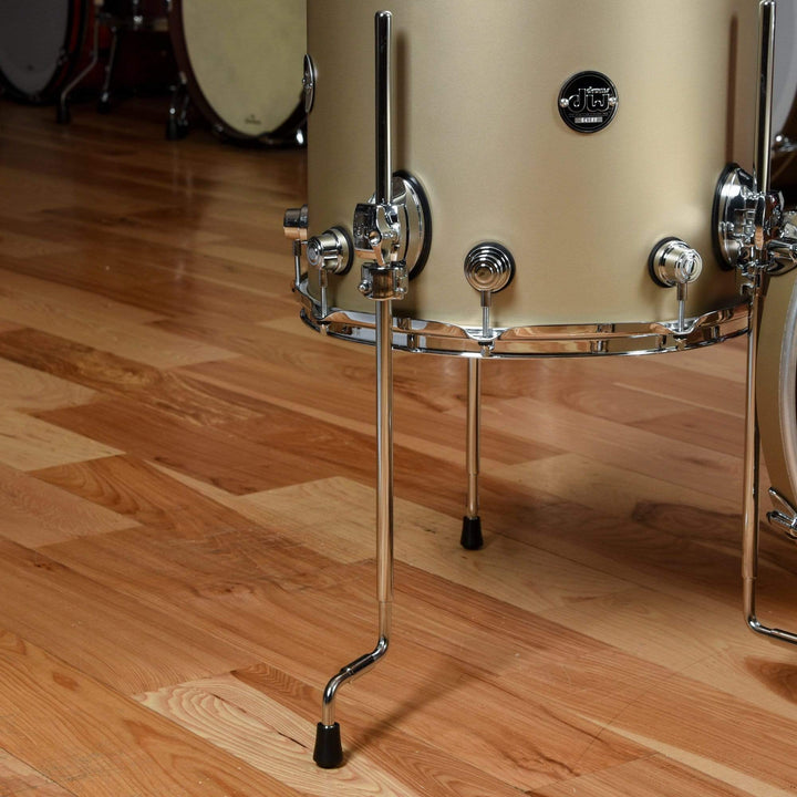 DW Performance Series 12/14/20 3pc. Drum Kit Gold Mist Hard Satin Lacq ...