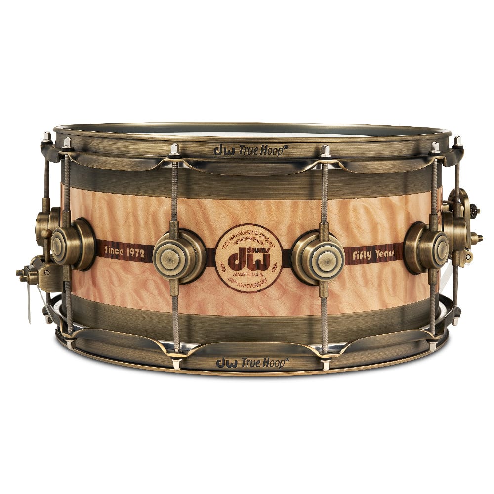 DW Collector's Series 6.5x14 50th Anniversary Edge Snare Drum Burnt To ...