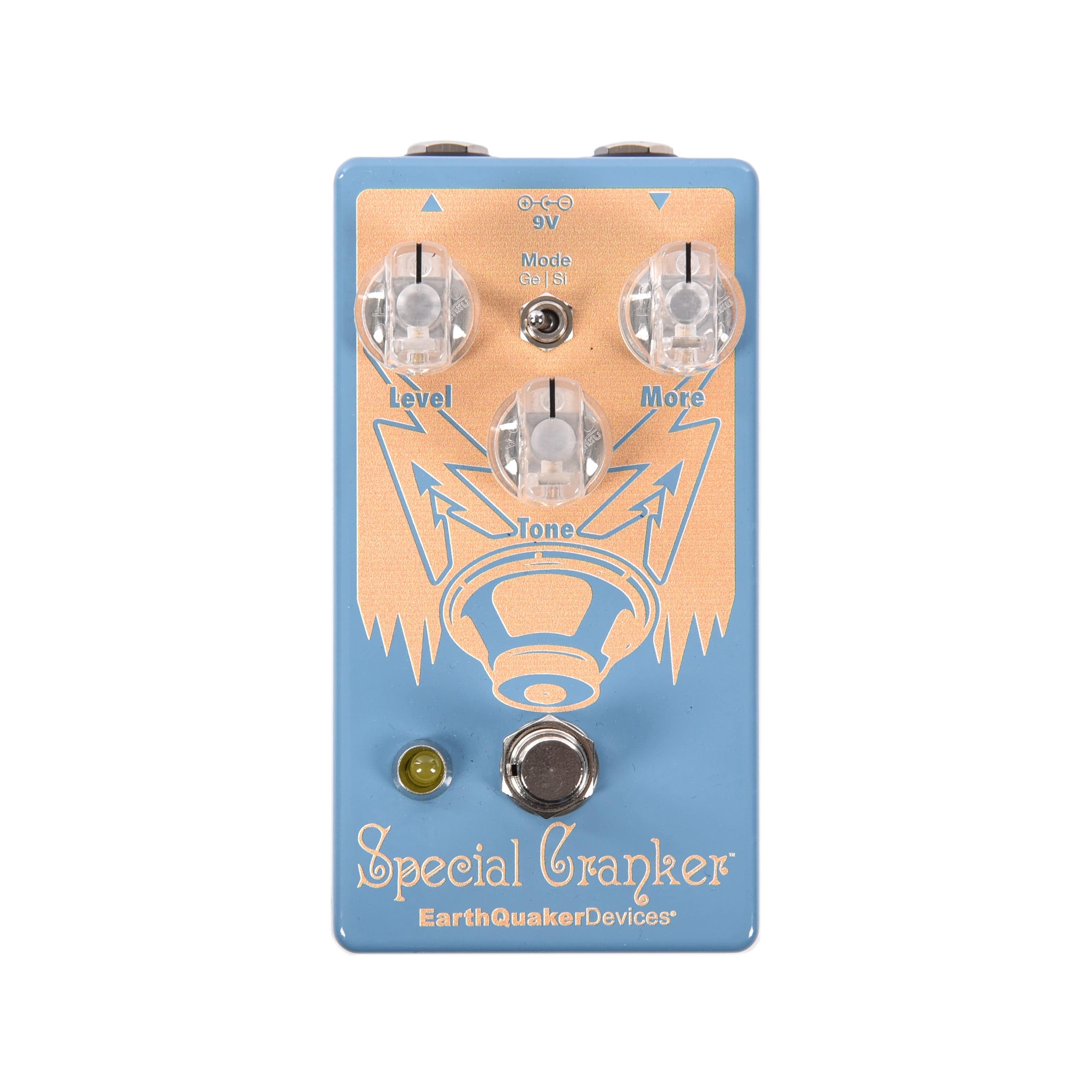 EarthQuaker Devices Special Cranker Overdrive Pedal One-of-a-Kind Colo ...