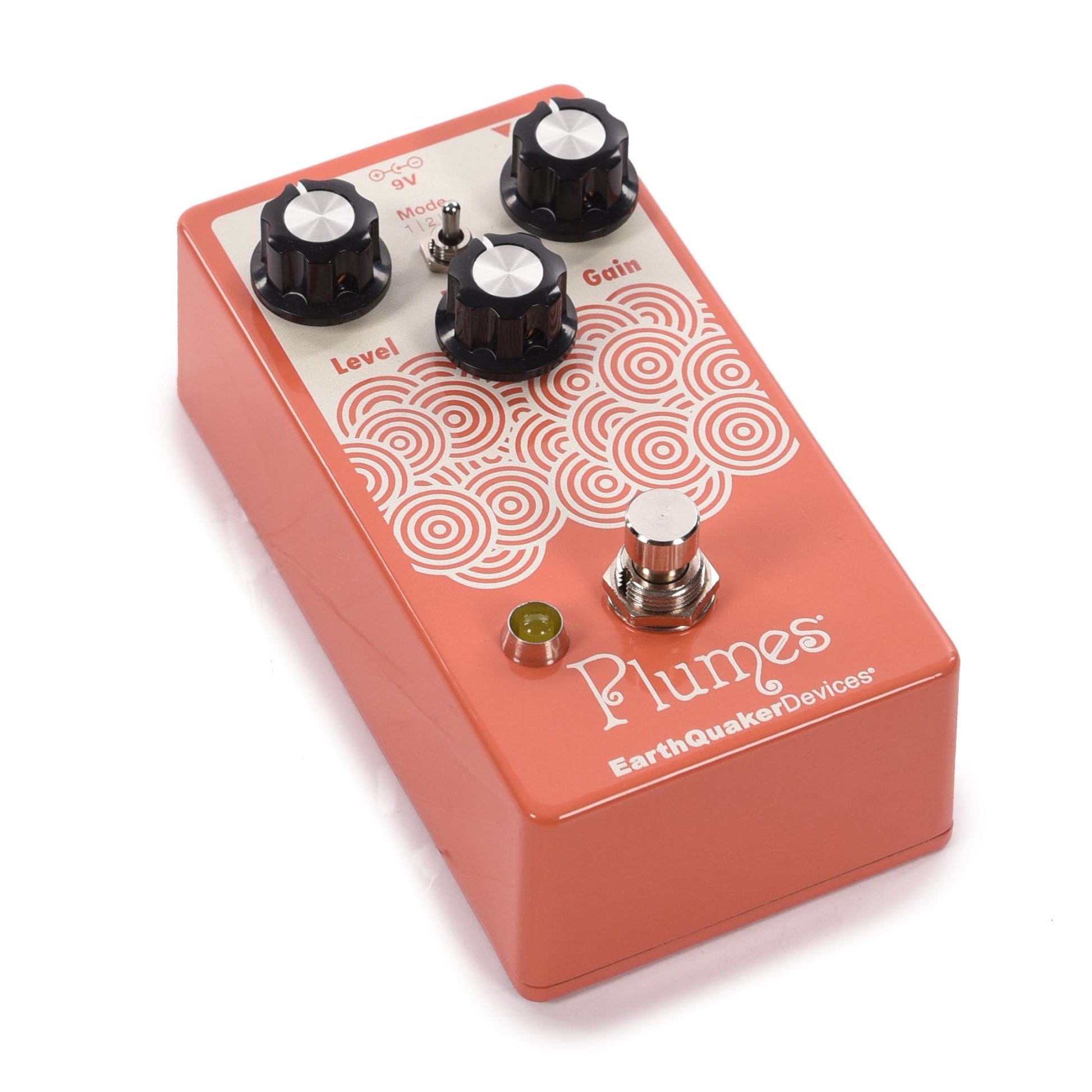 Earthquaker Devices Plumes Small Signal Shredder Pedal Salmon Pink ...
