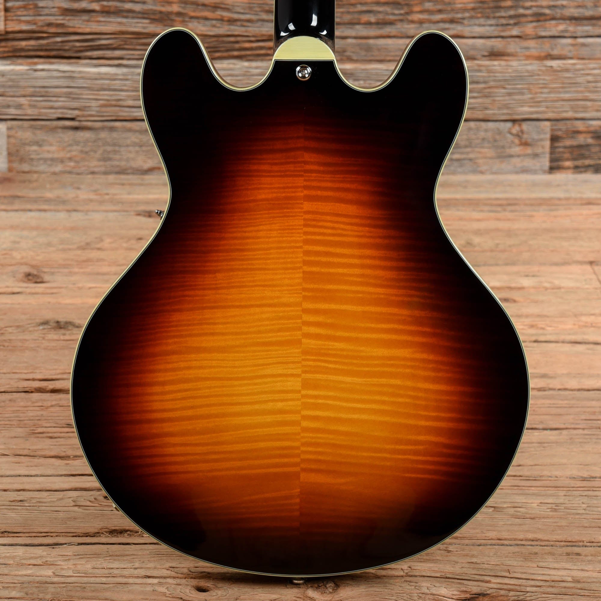 Eastman T486 Thinline Archtop Sunburst 2021 – Chicago Music Exchange