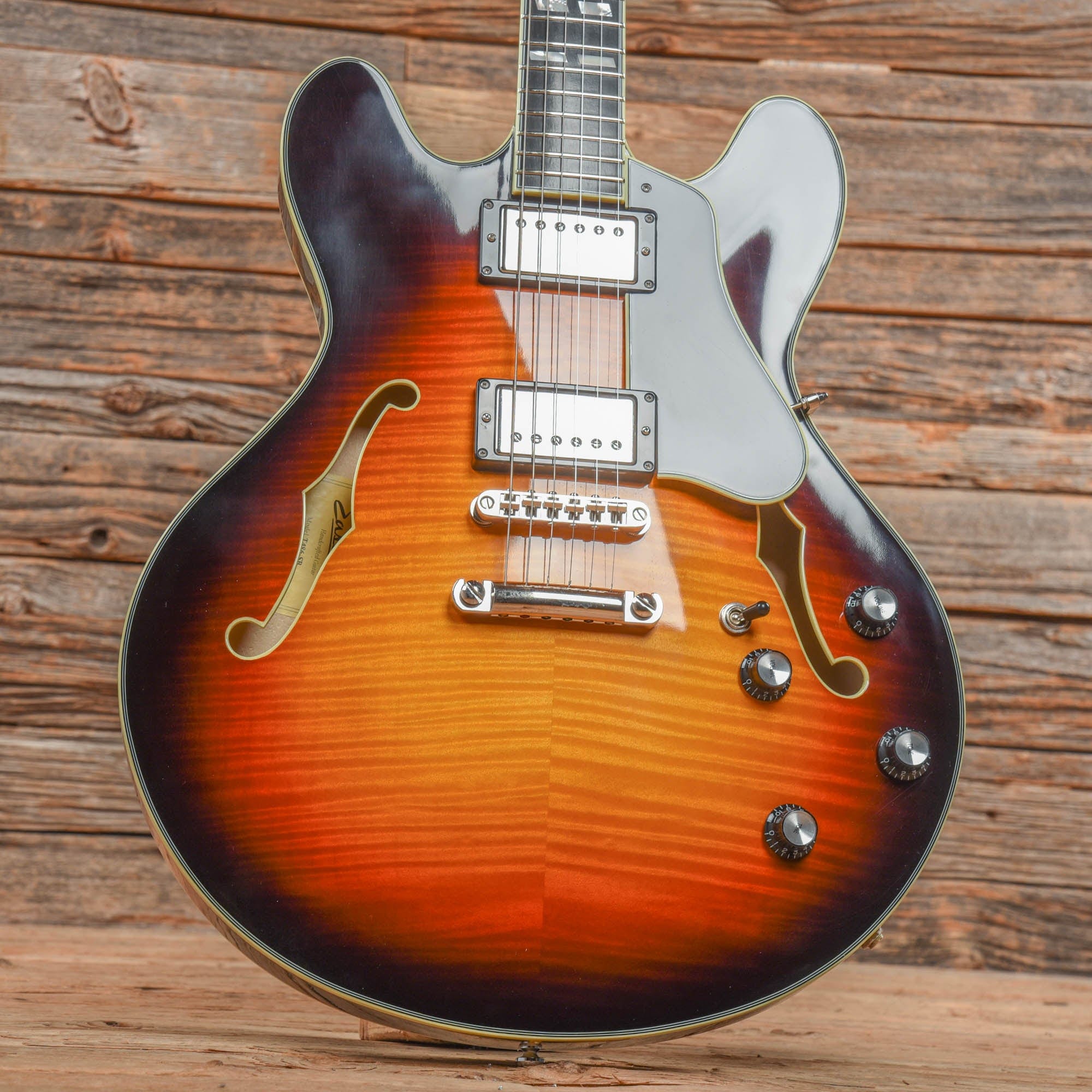 Eastman T486 Thinline Archtop Sunburst 2021 – Chicago Music Exchange