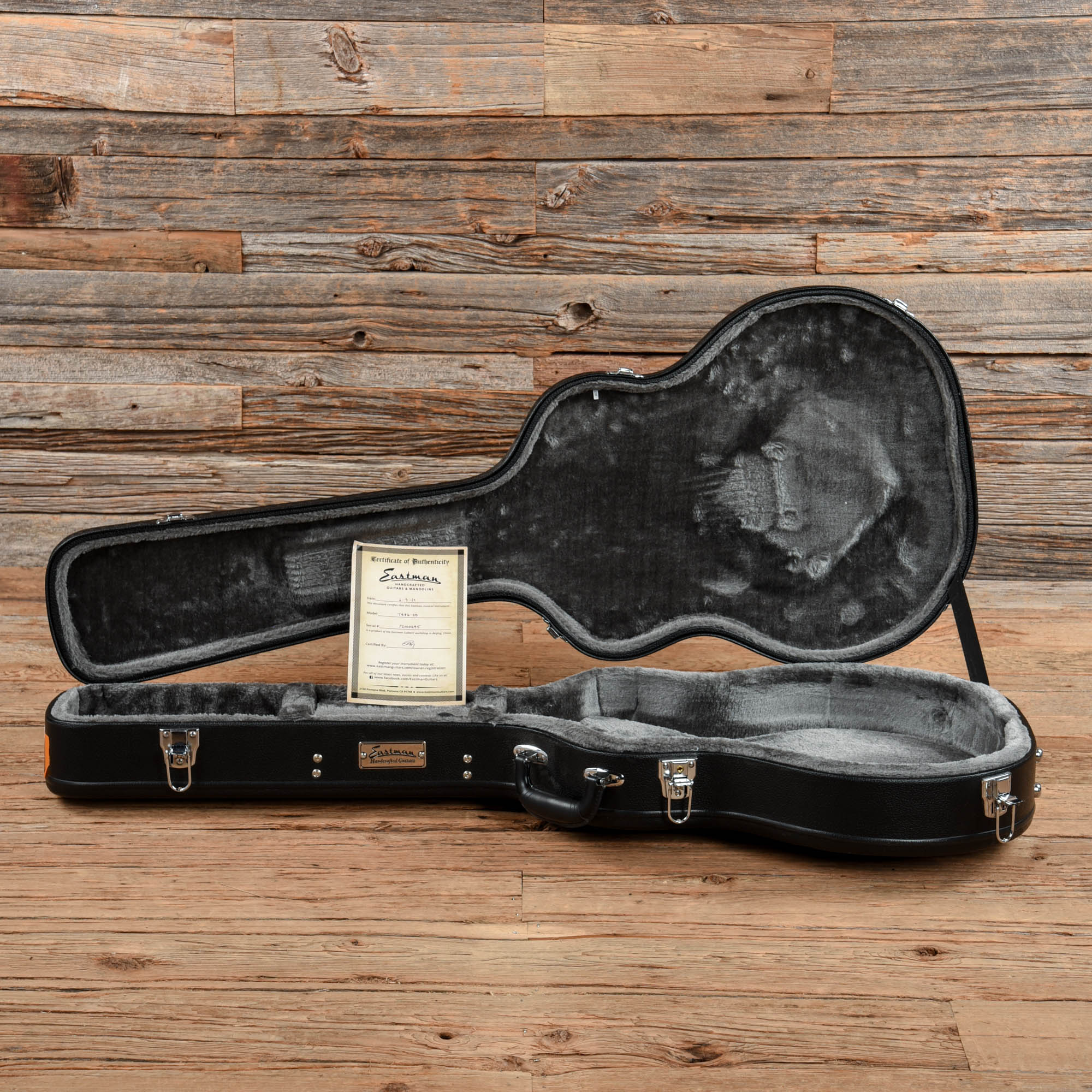Eastman T486 Thinline Archtop Sunburst 2021 – Chicago Music Exchange