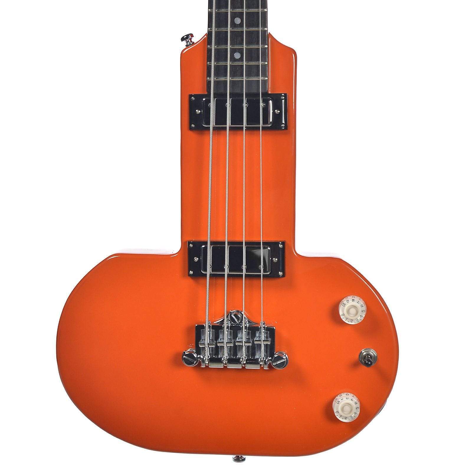 Eastwood Custom Shop Devo Be Stiff Bass Orange – Chicago Music Exchange
