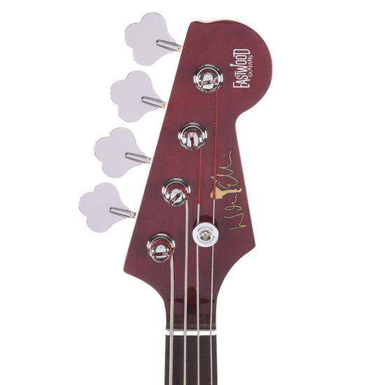 Eastwood Warren Ellis Bass Guitar Dark Cherry – Chicago Music Exchange