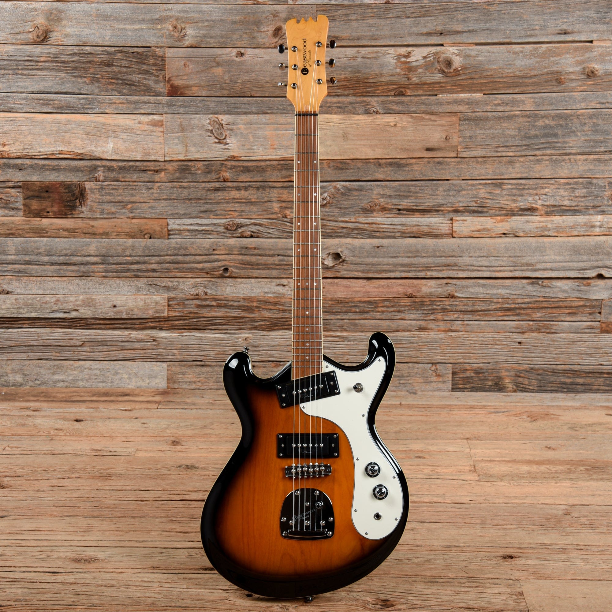 Eastwood Sidejack Pro DLX JM Sunburst – Chicago Music Exchange