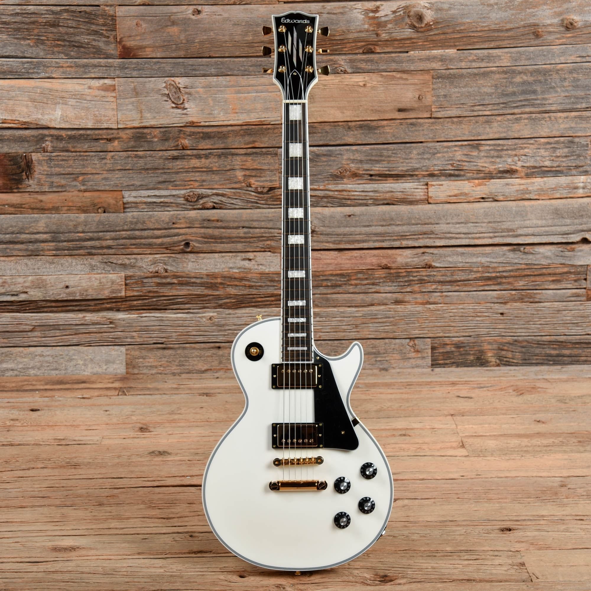 Edwards E-LP-130CD White – Chicago Music Exchange