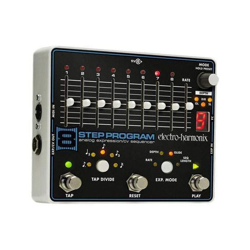 Electro-Harmonix 8-Step Program Analog Expression/CV Sequencer – Chicago Music Exchange